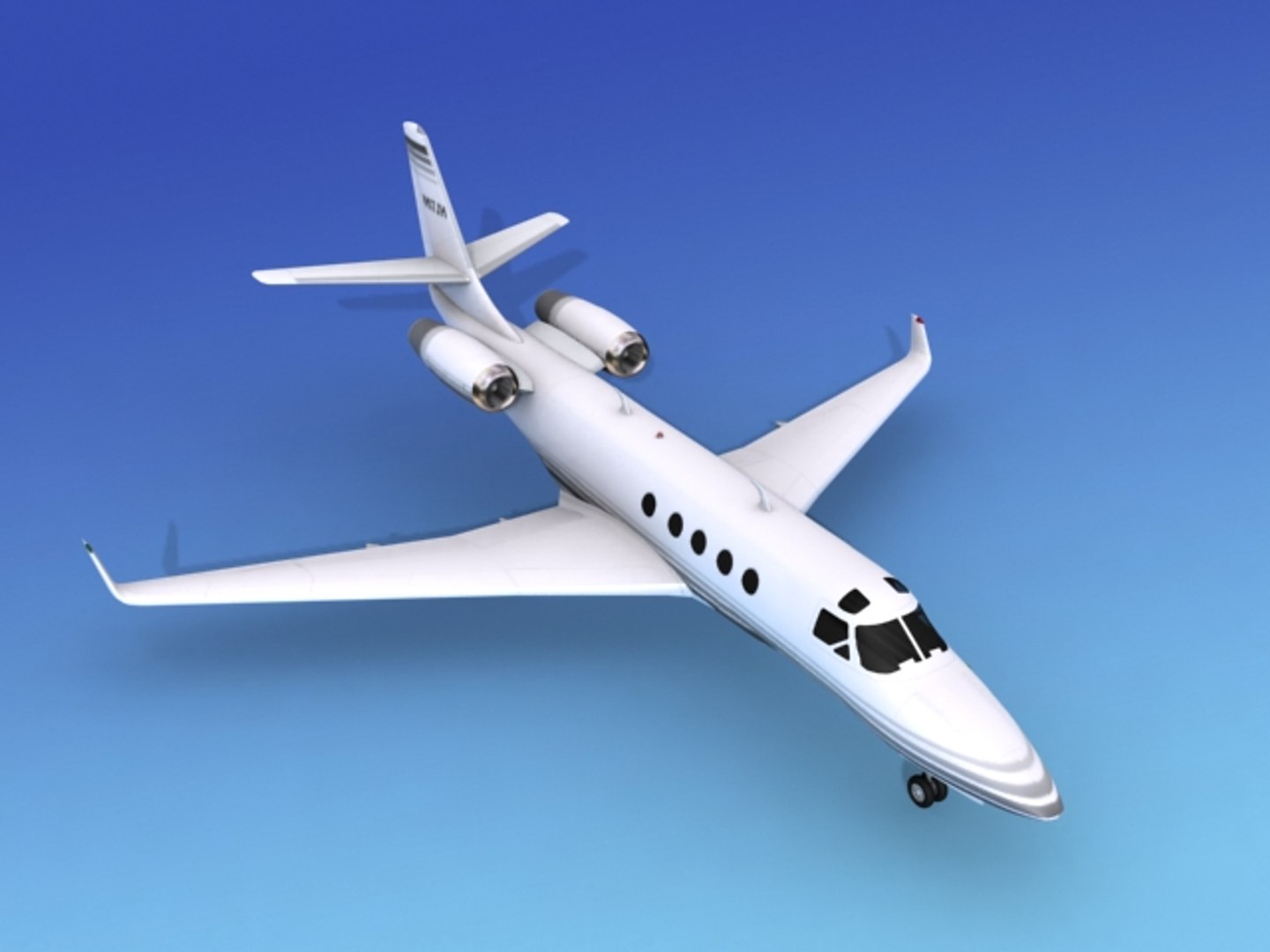 3d model astra jet iai