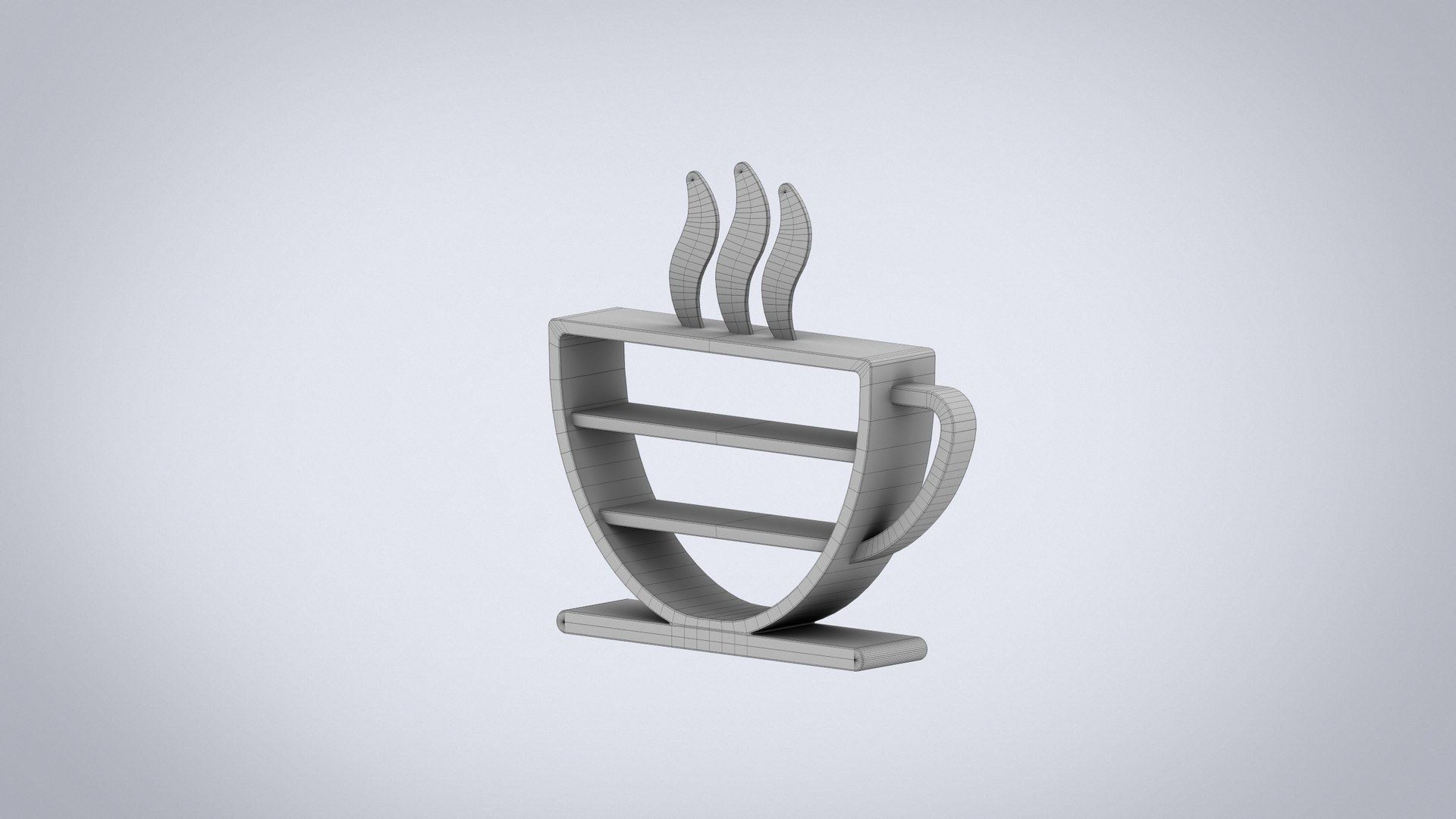 Shelf Coffee Cup 3D Model - TurboSquid 2014757