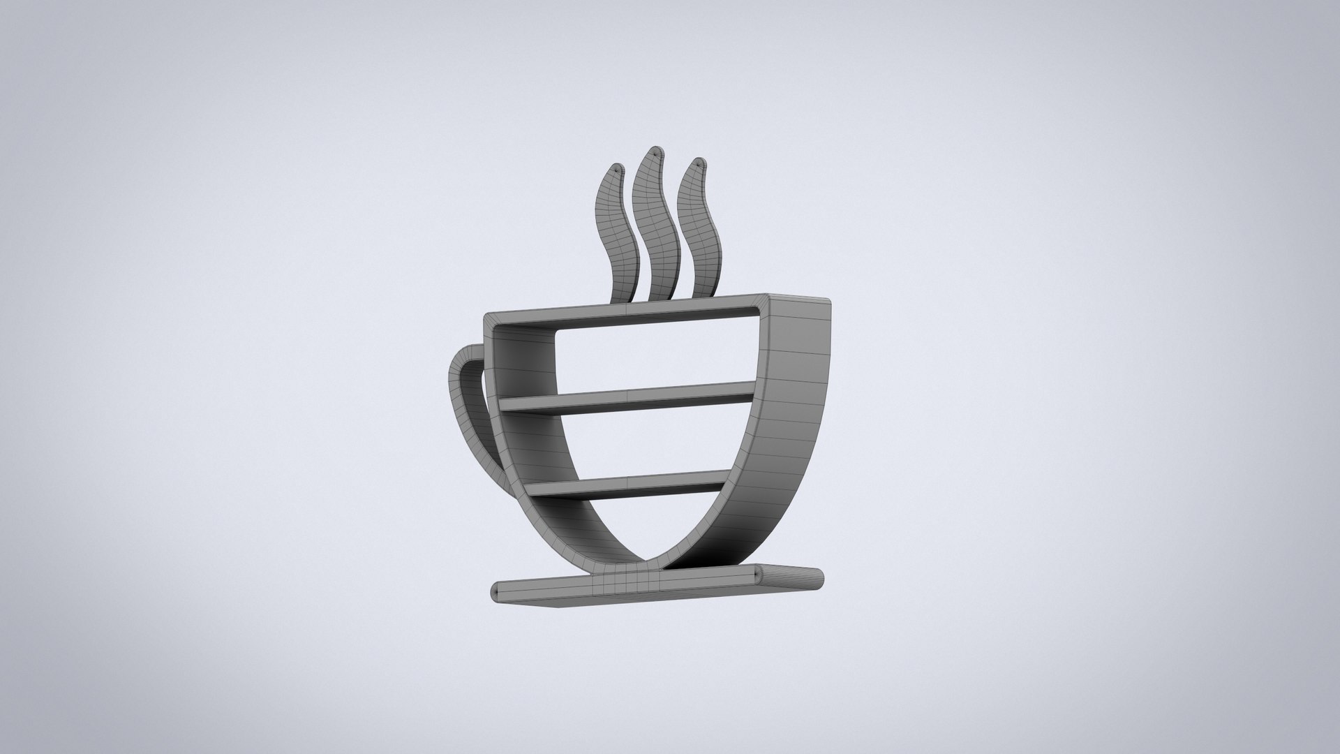 Shelf Coffee Cup 3D Model - TurboSquid 2014757