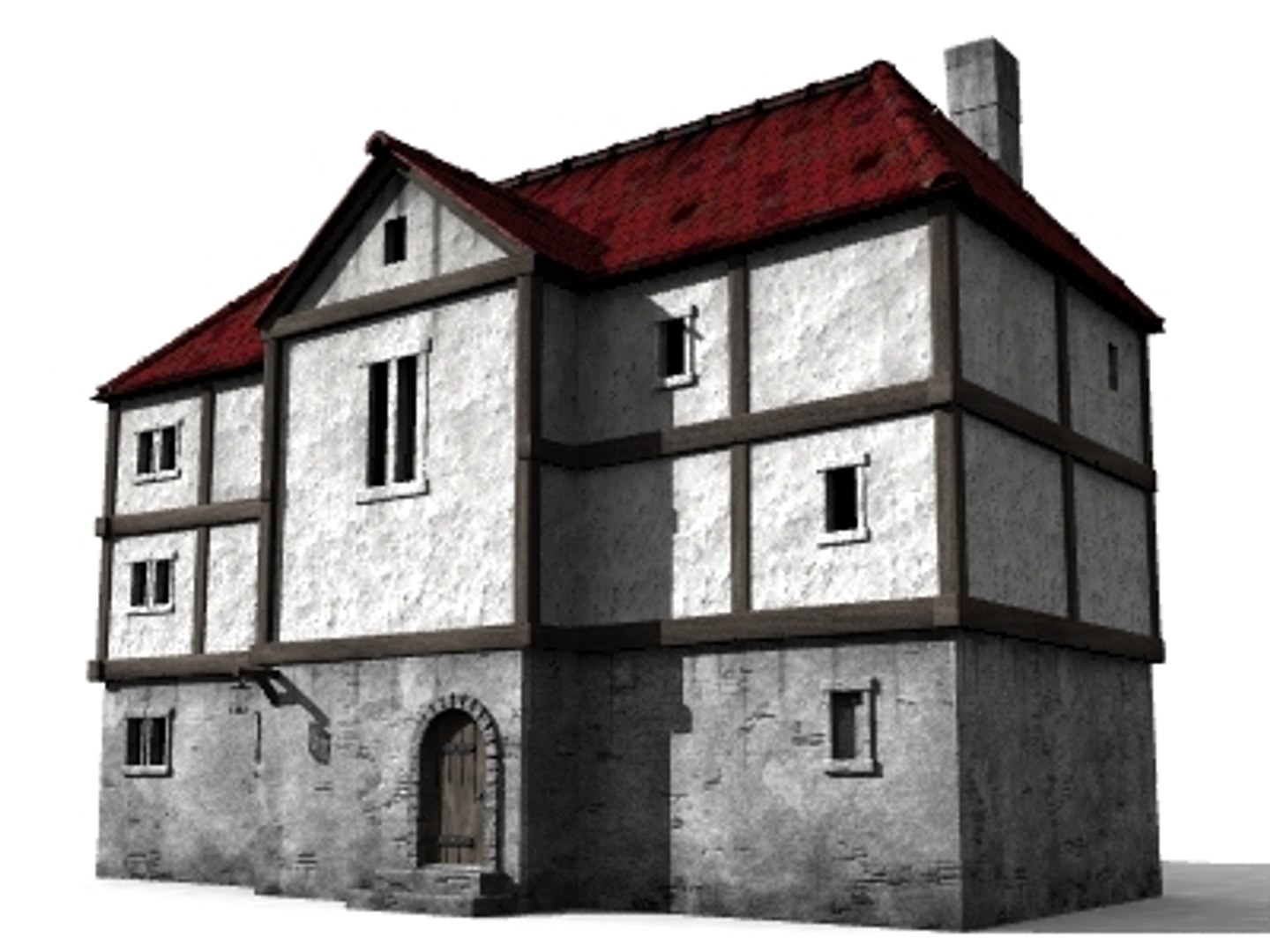 Medieval Building Castles 3d Model