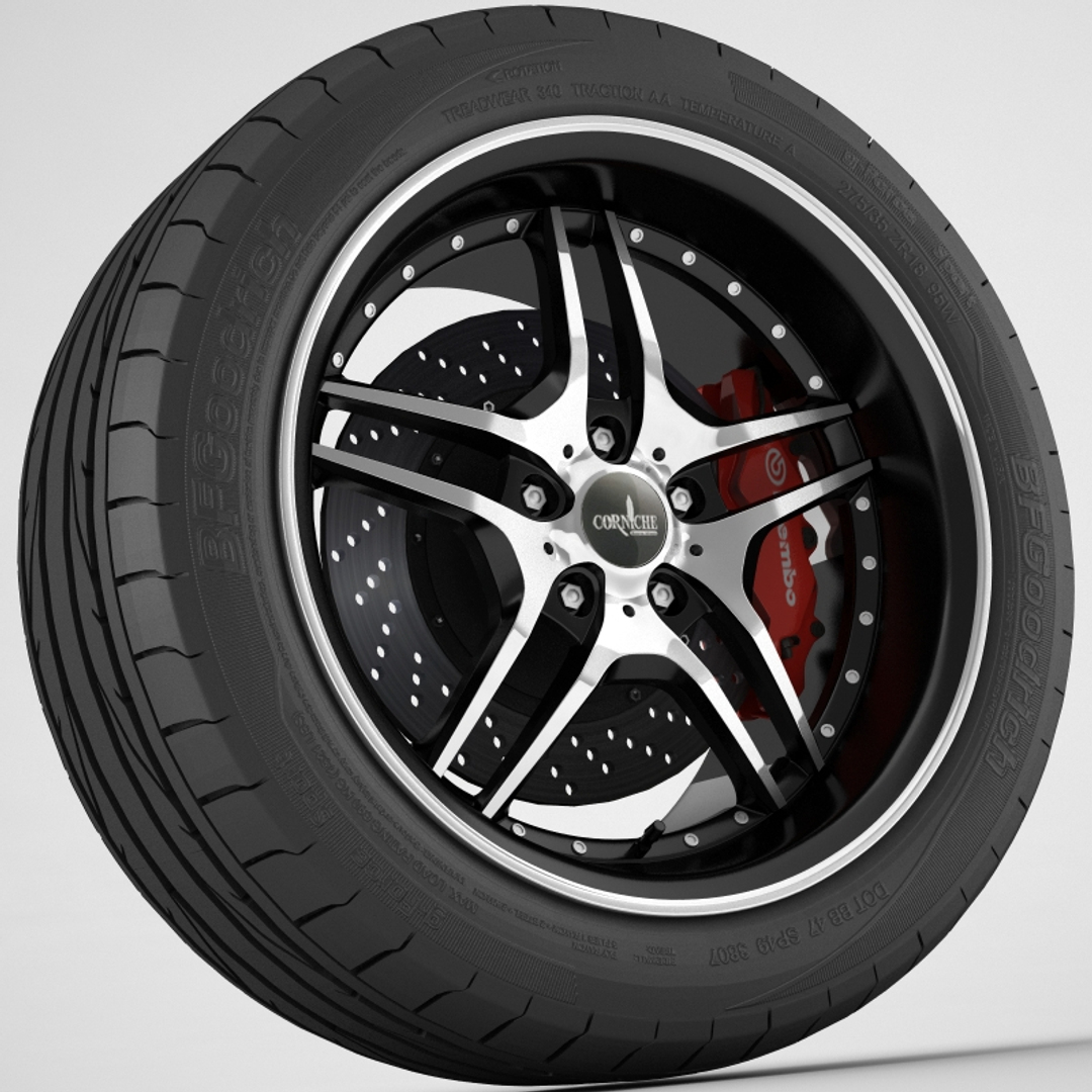 3ds max wheel corniche vegas