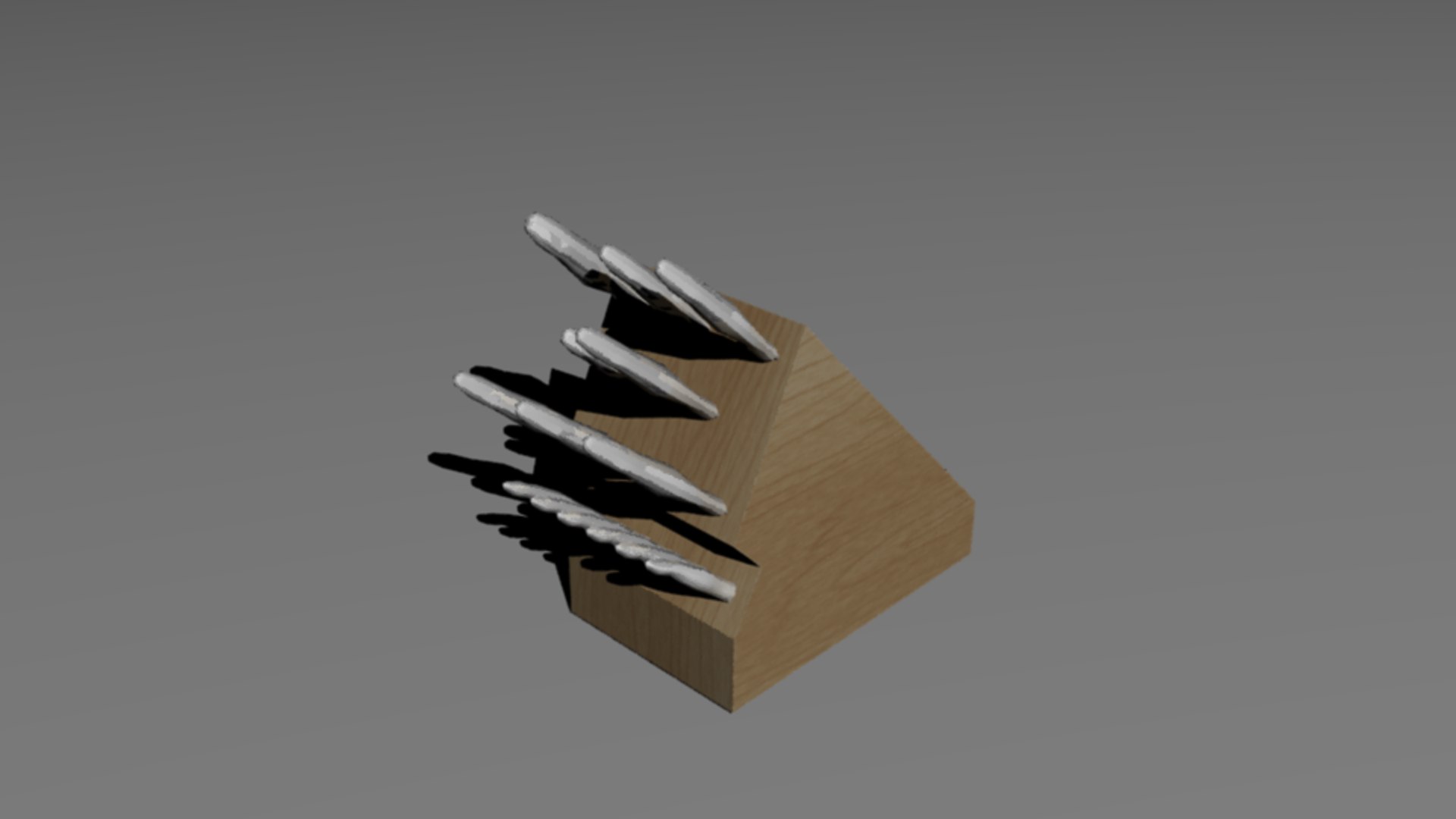 3d knife holder