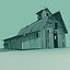 old barn 3d model