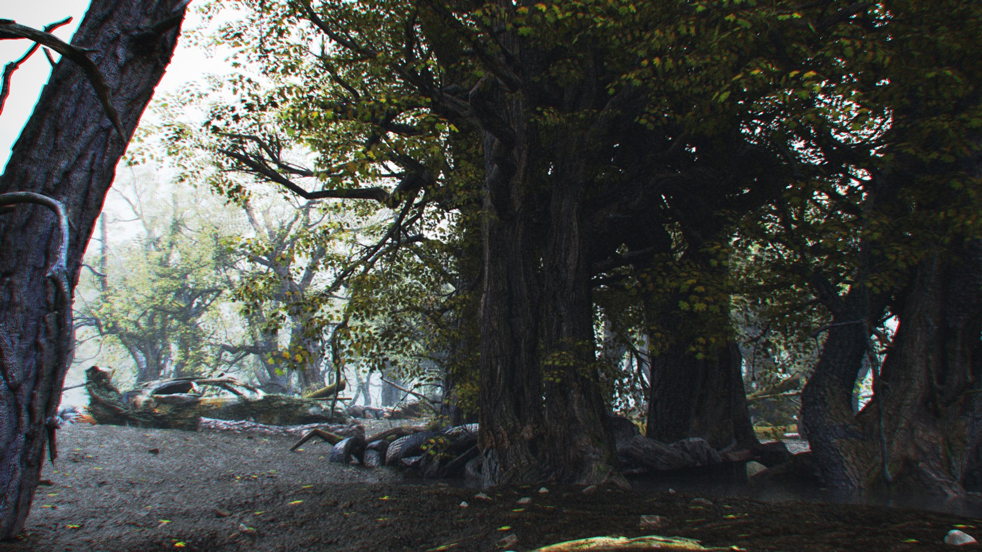 3D Apocalyptic Forest - TurboSquid 2292941