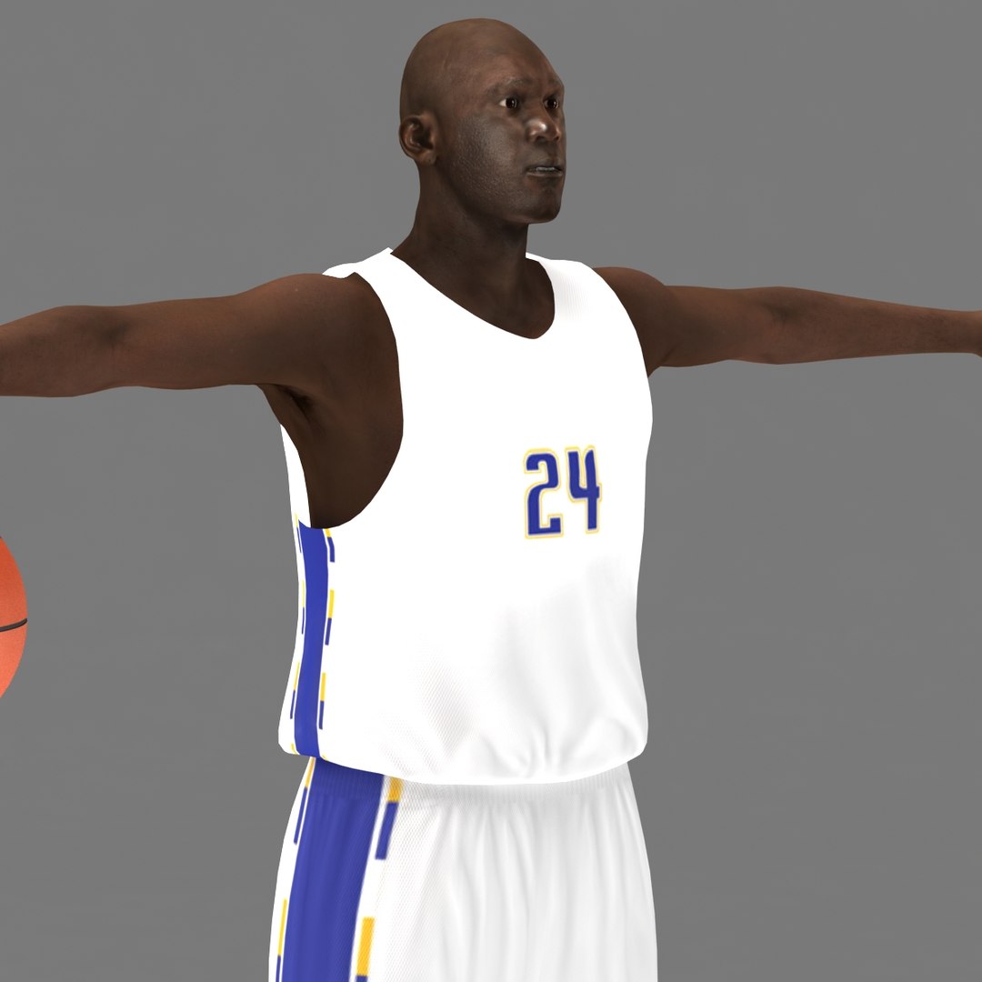 Basketball Player 3d Model