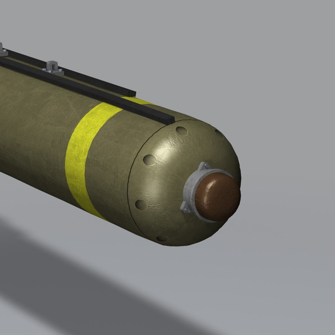 cbu-87 bomb 3d max