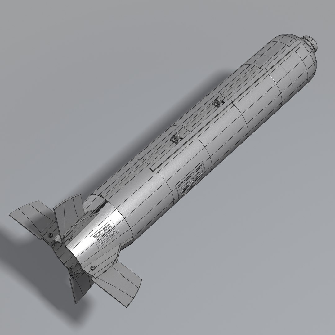 Cbu-87 Bomb 3d Max