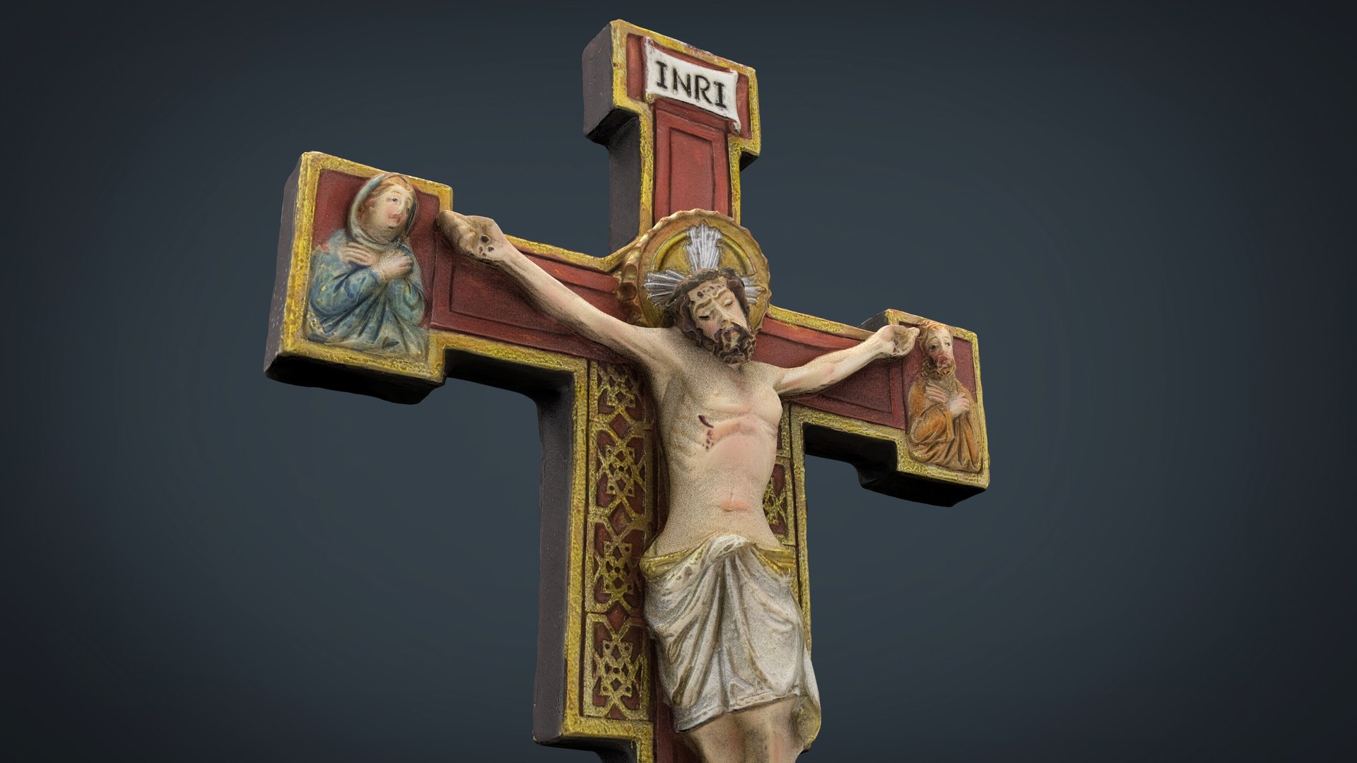Crucifix 3D model - TurboSquid 1245014