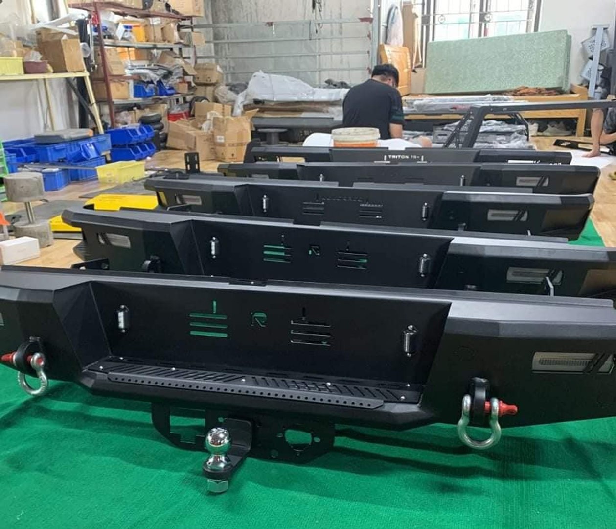 3D Steel rear bumper design model number 03 - M3 for pickup ...