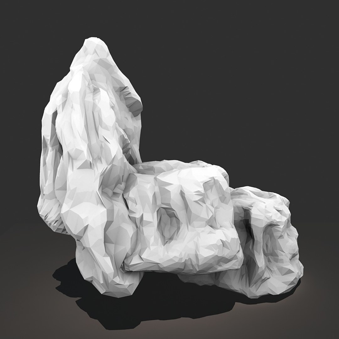 3ds max rock 04