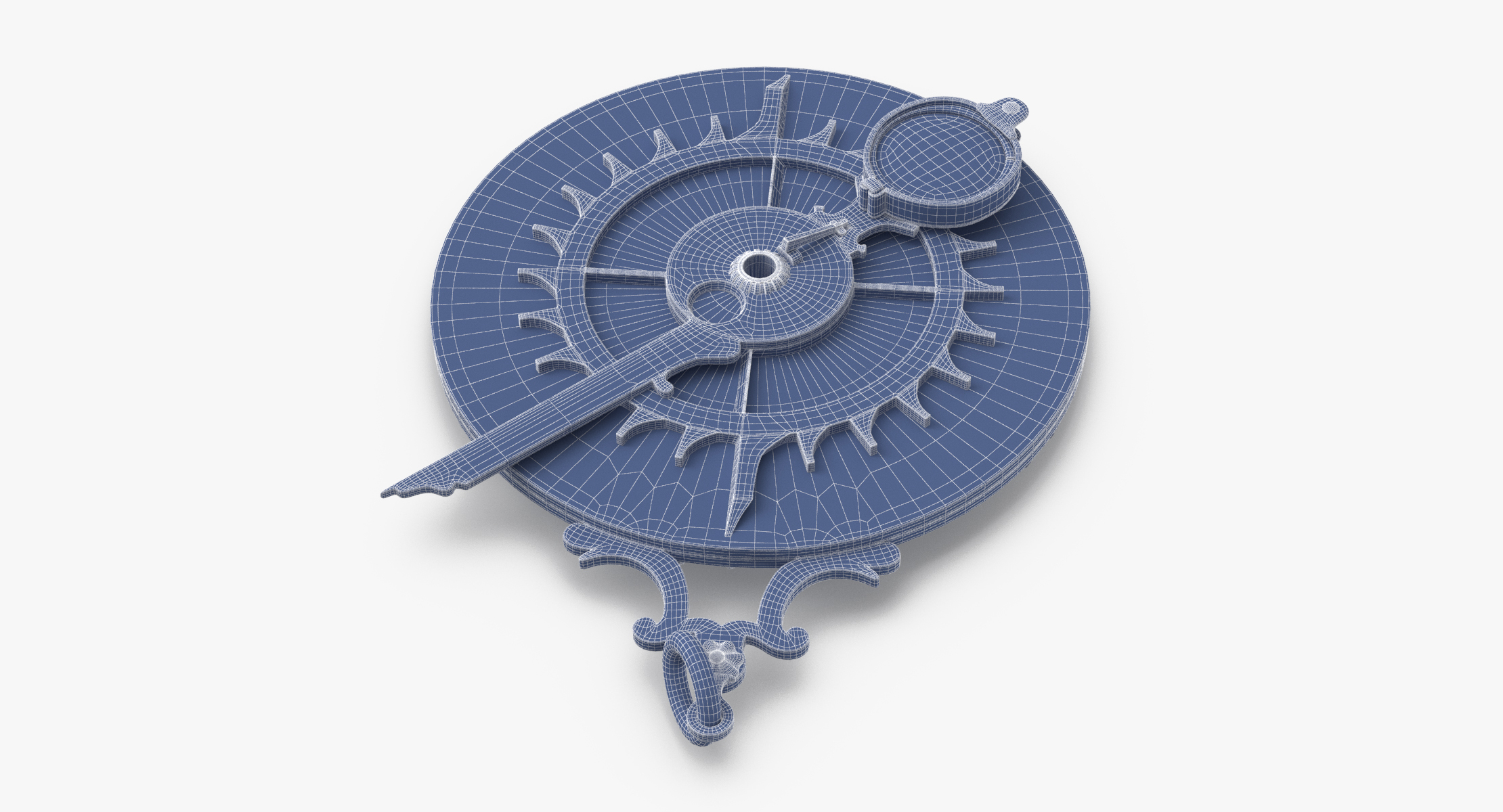 Astrolabe compass 3D - TurboSquid 1235432