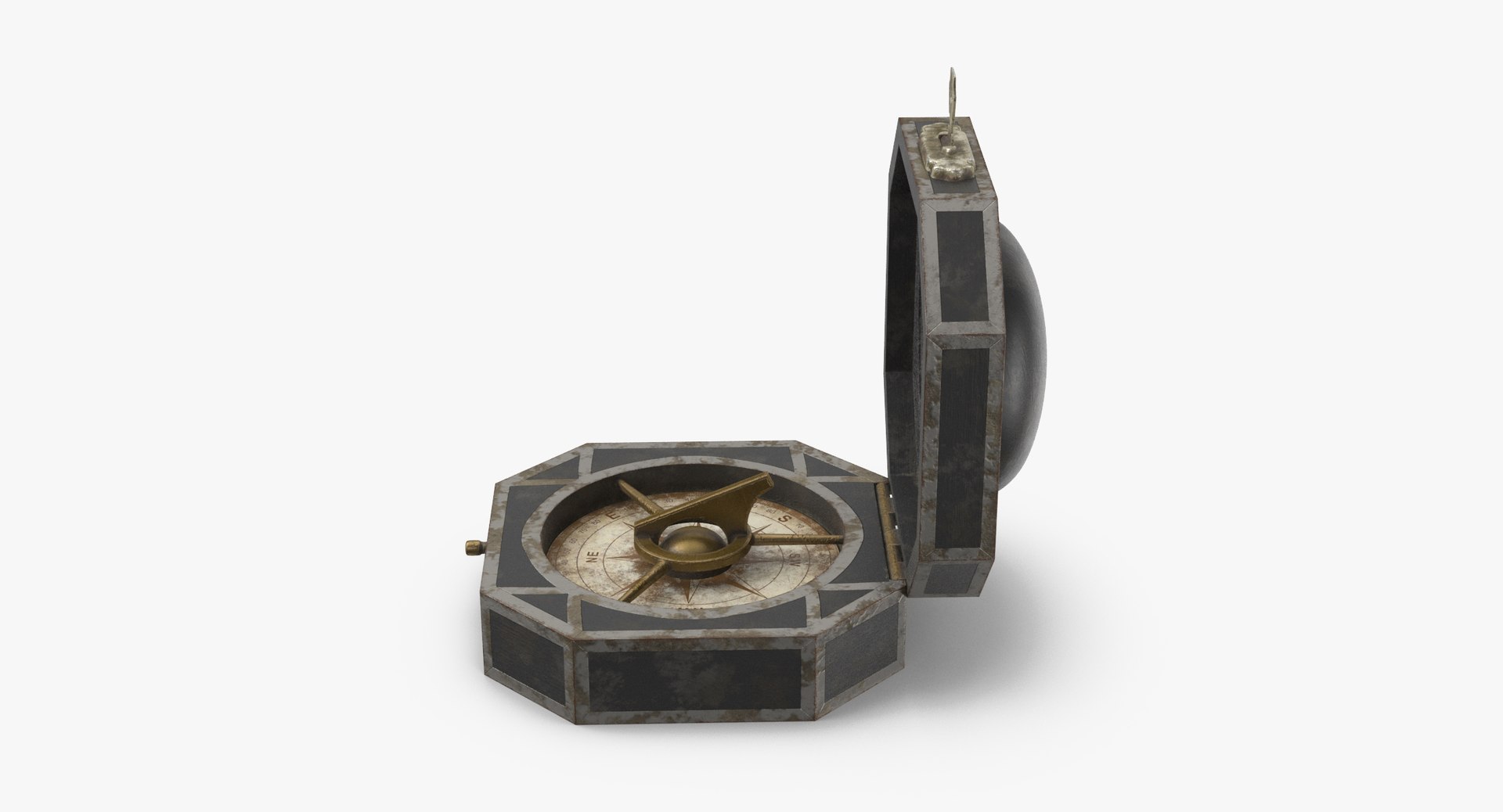 Astrolabe compass 3D - TurboSquid 1235432