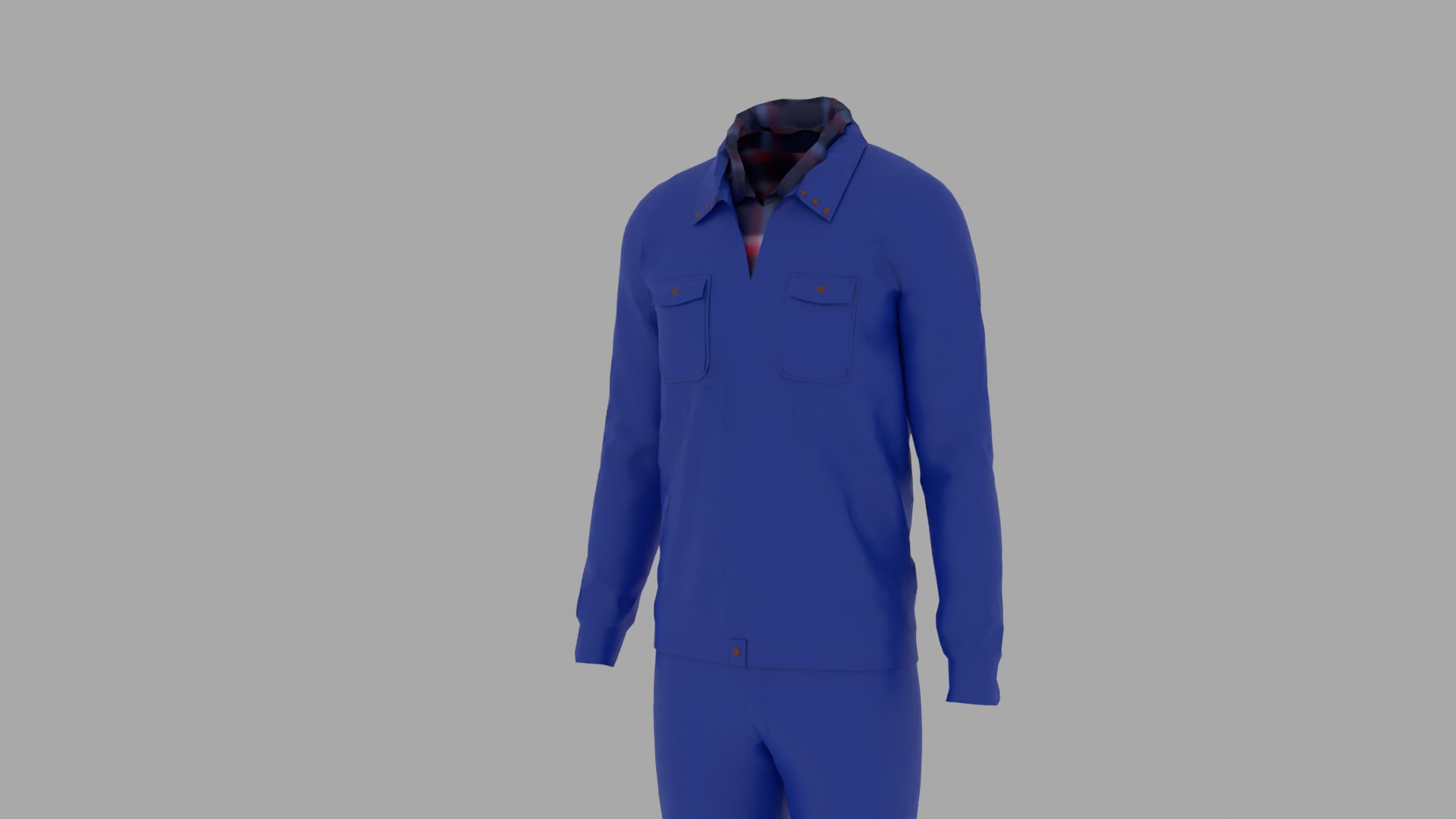 Engineer Uniform 3D Model - TurboSquid 1973213