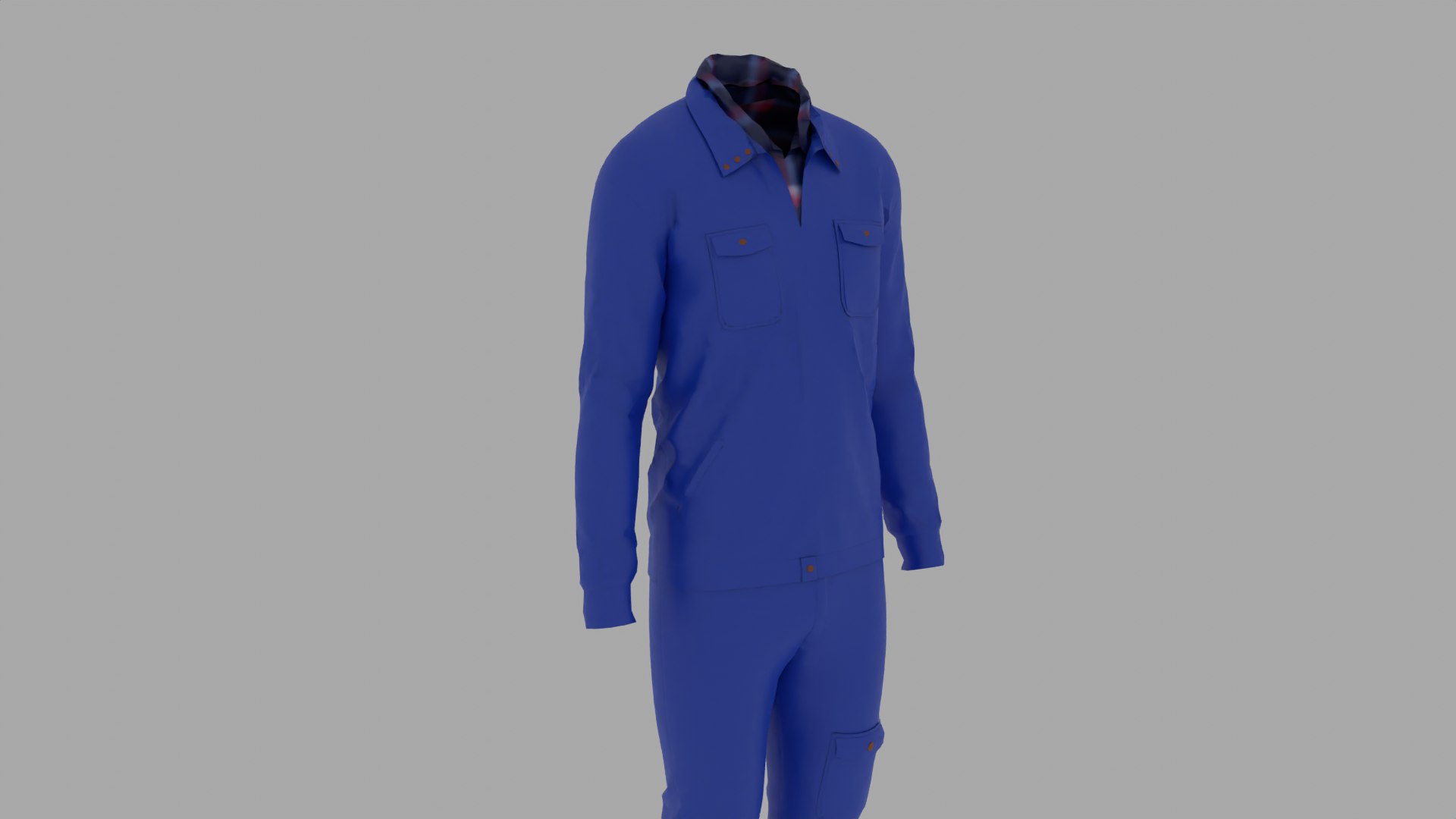 Engineer Uniform 3D Model - TurboSquid 1973213