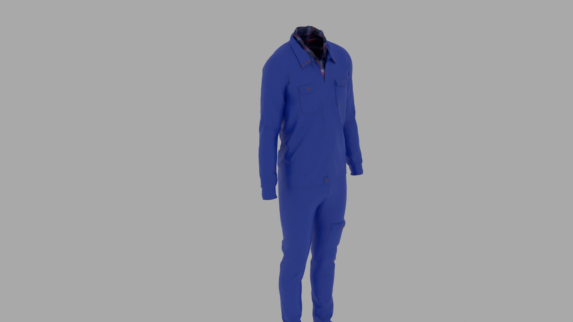 Engineer Uniform 3D Model - TurboSquid 1973213
