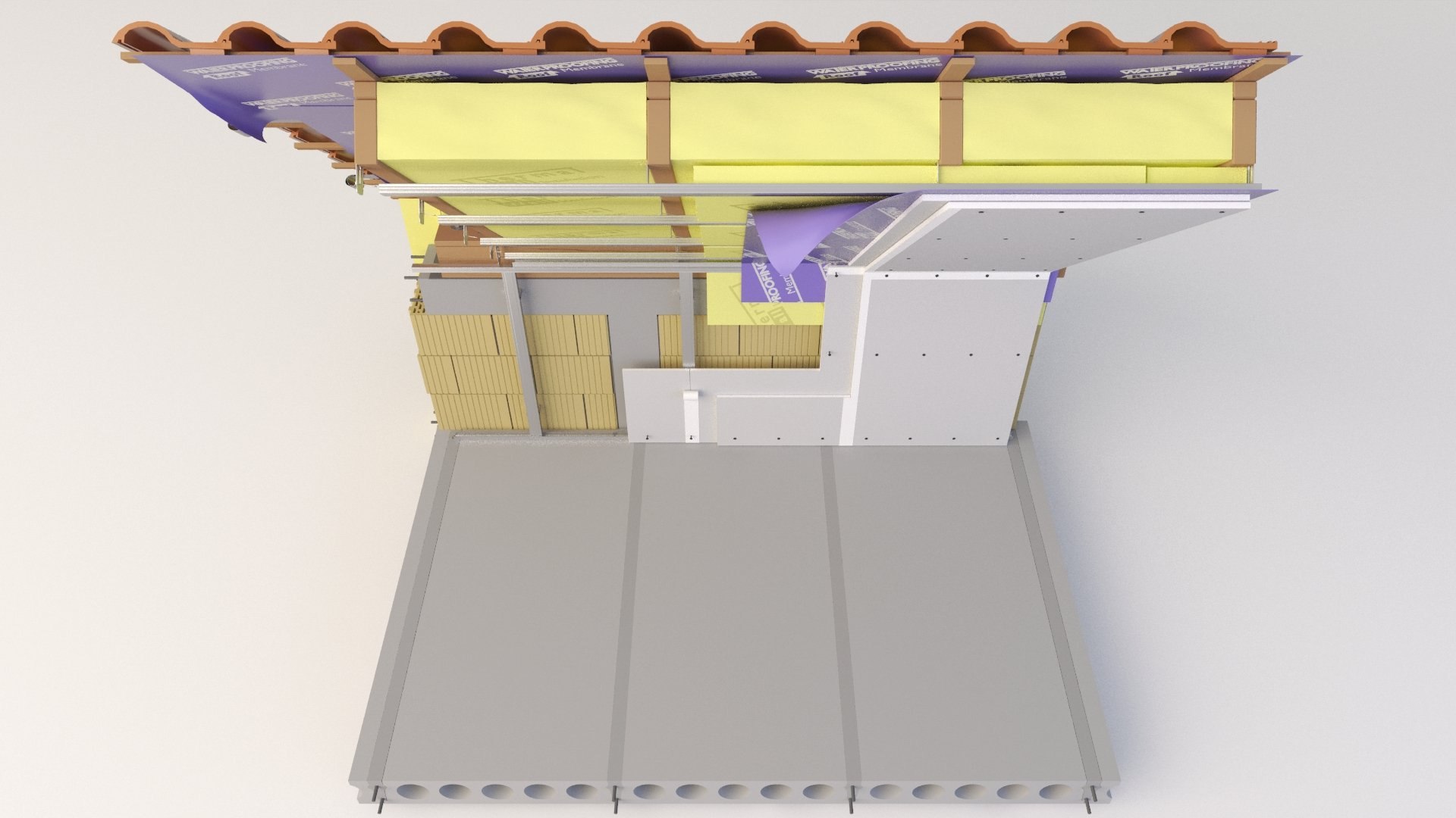 Thermal Insulation 3D Model - TurboSquid 1529197