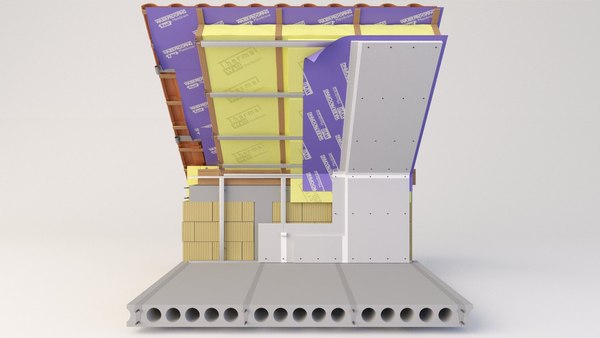 Thermal insulation 3D model - TurboSquid 1529197