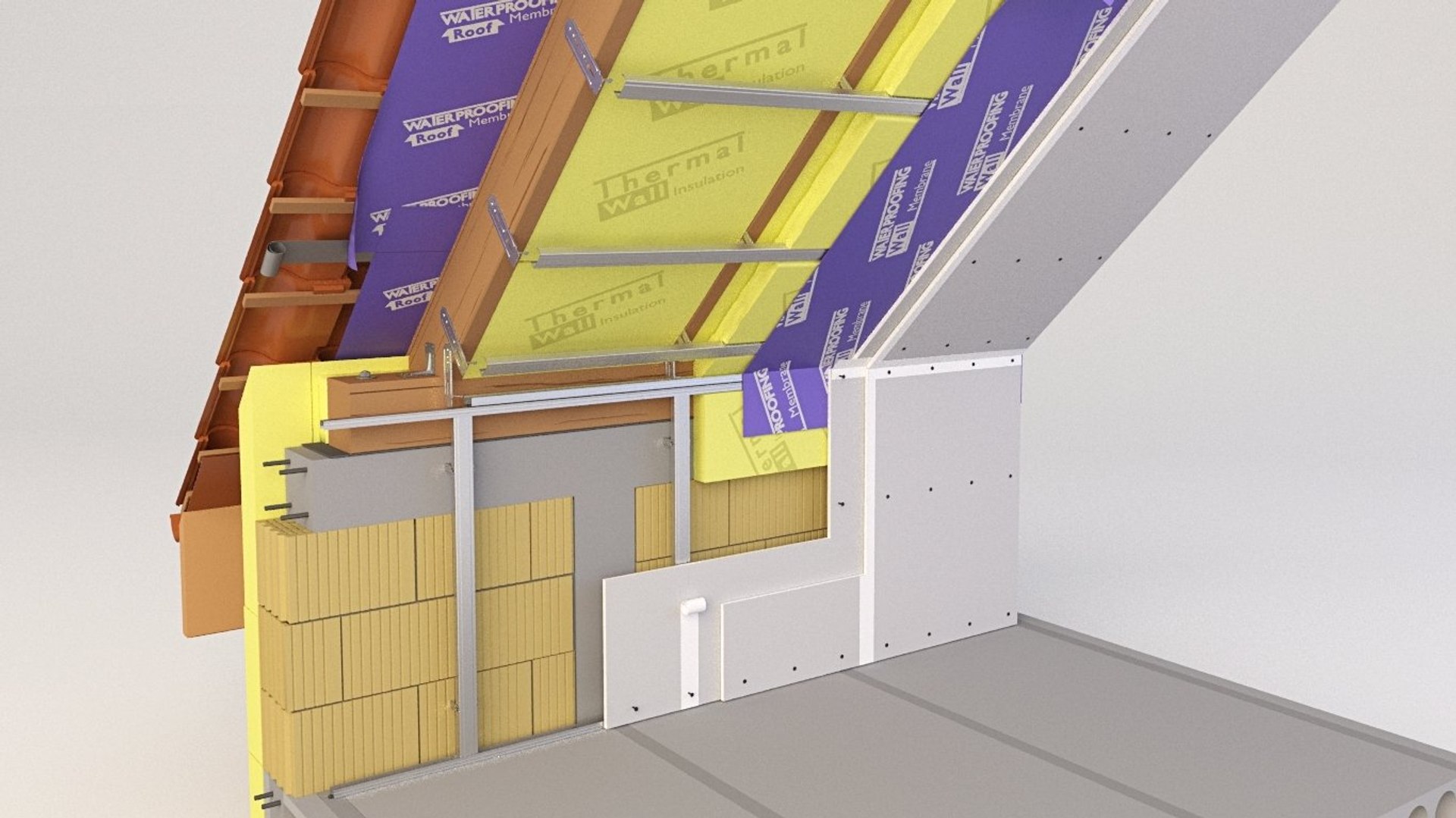 Thermal Insulation 3D Model - TurboSquid 1529197