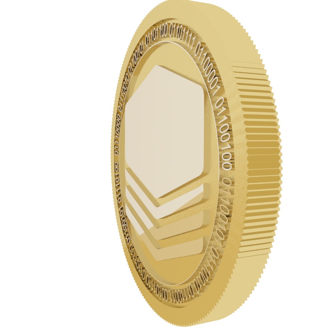 Block Array Gold Coin 3D - TurboSquid 1594004