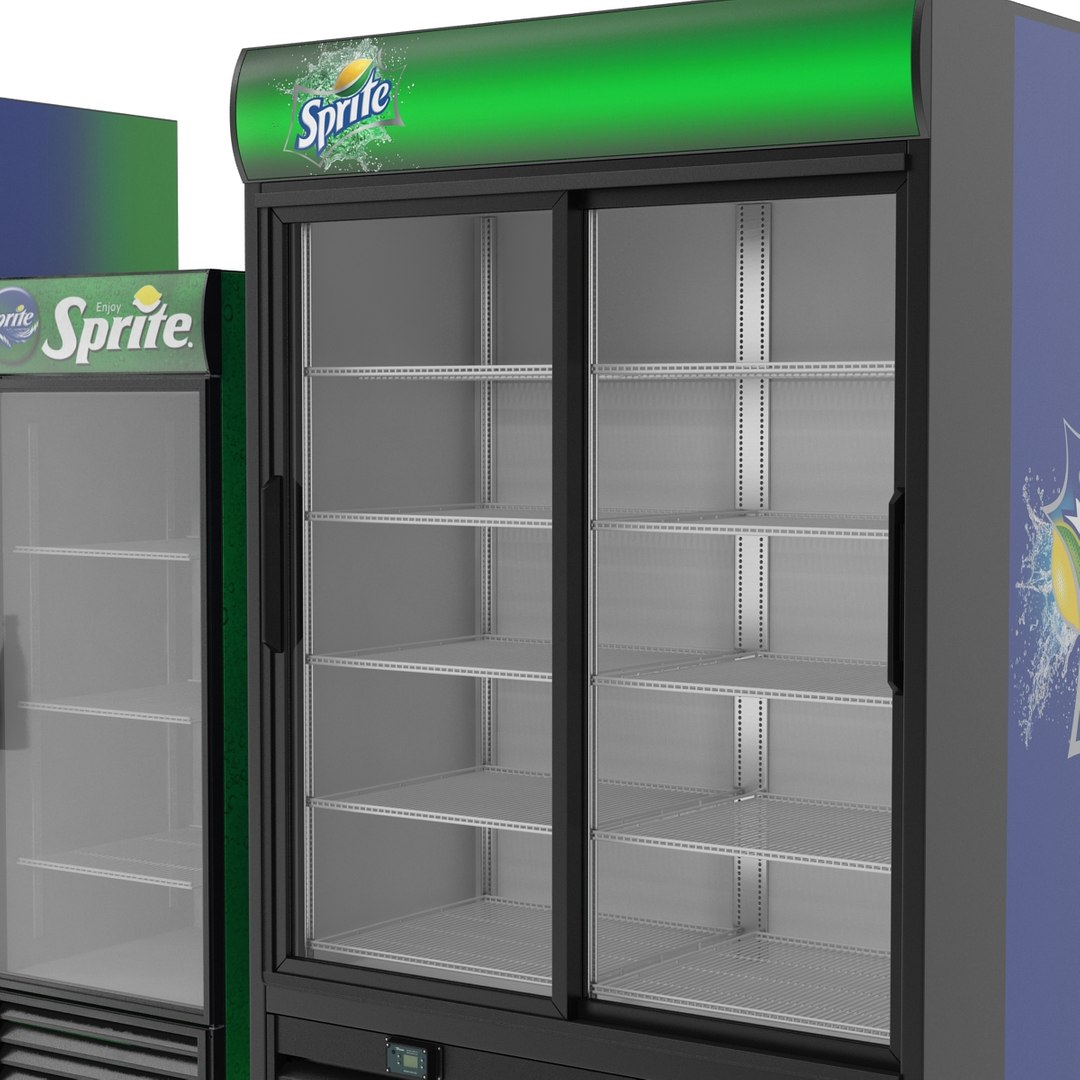 3d sprite refrigerators model