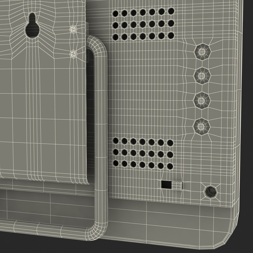 3d 3ds Digital Clapboard Modeled