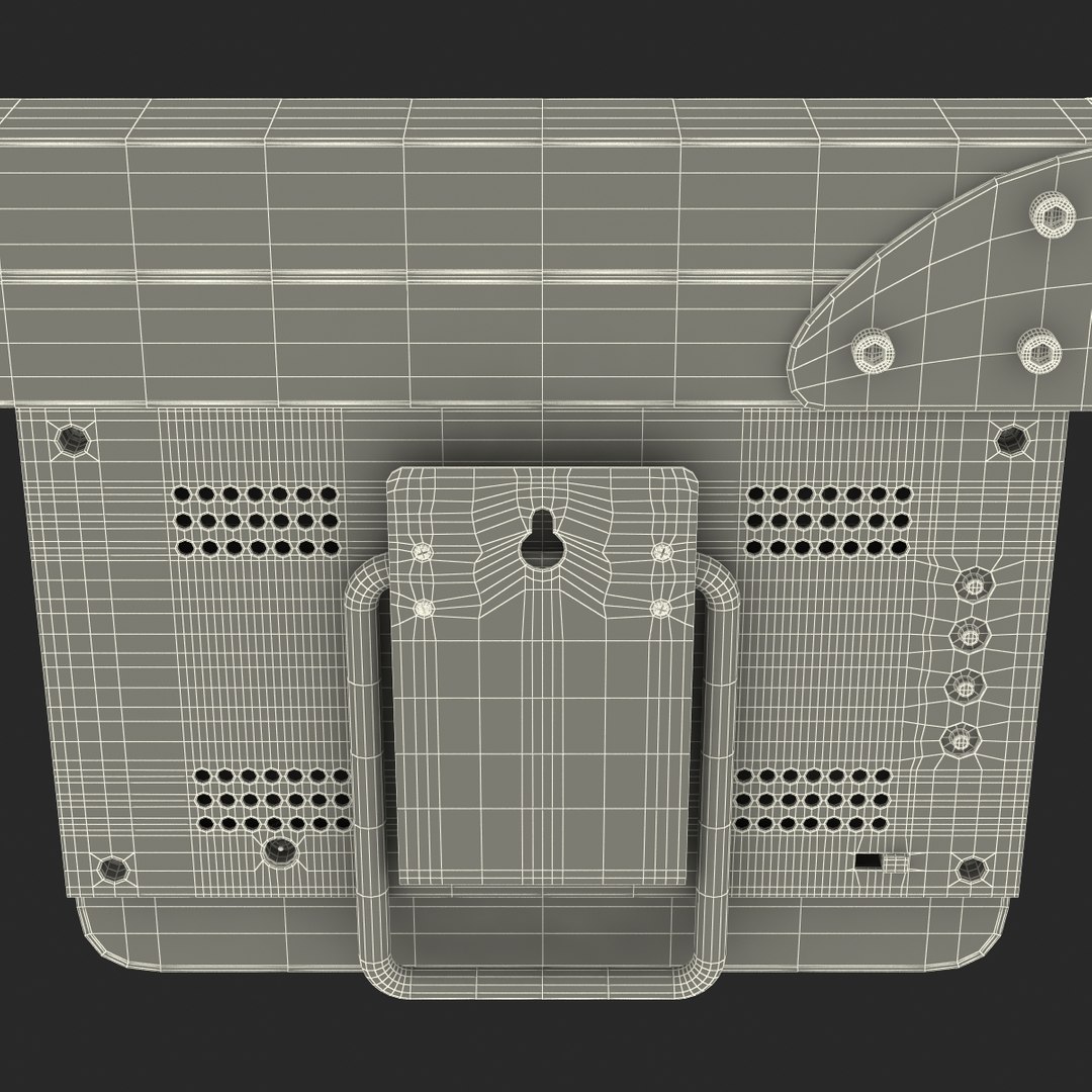 3d 3ds Digital Clapboard Modeled