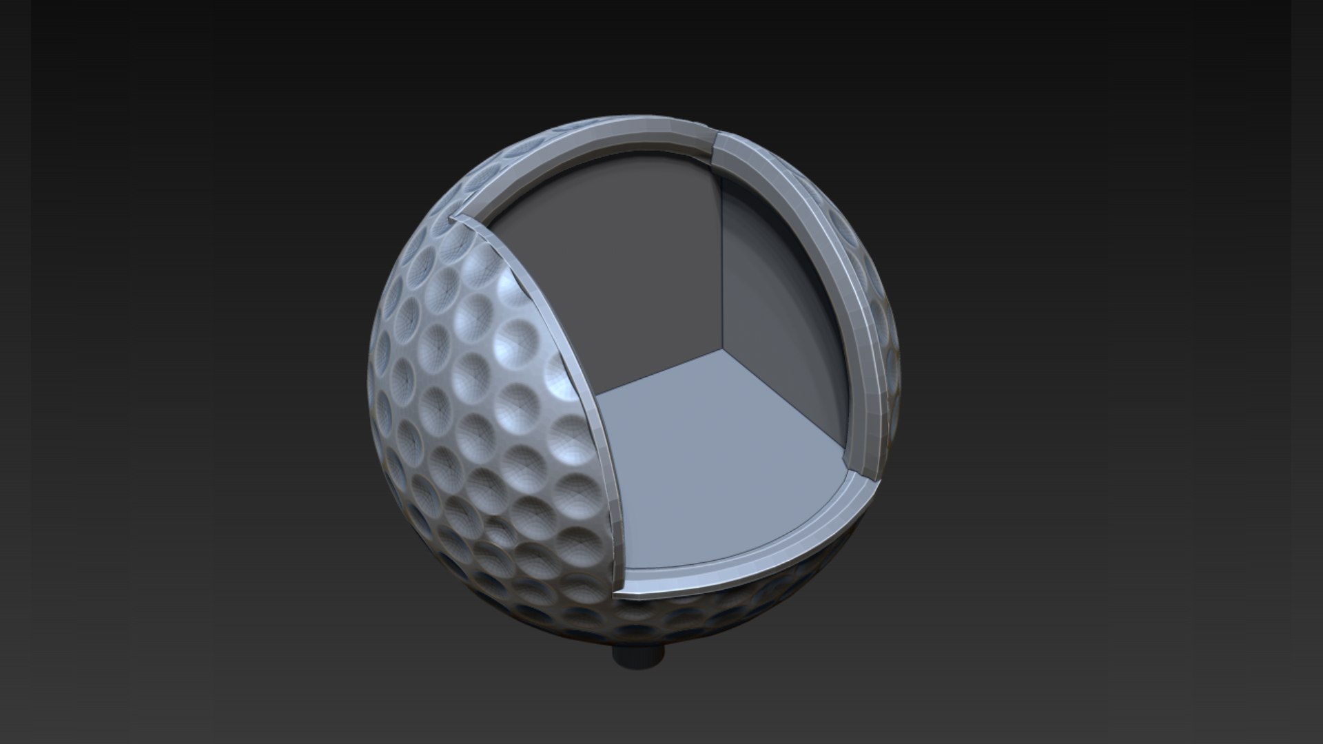 Golf Ball Swing 3D Model - TurboSquid 2212049
