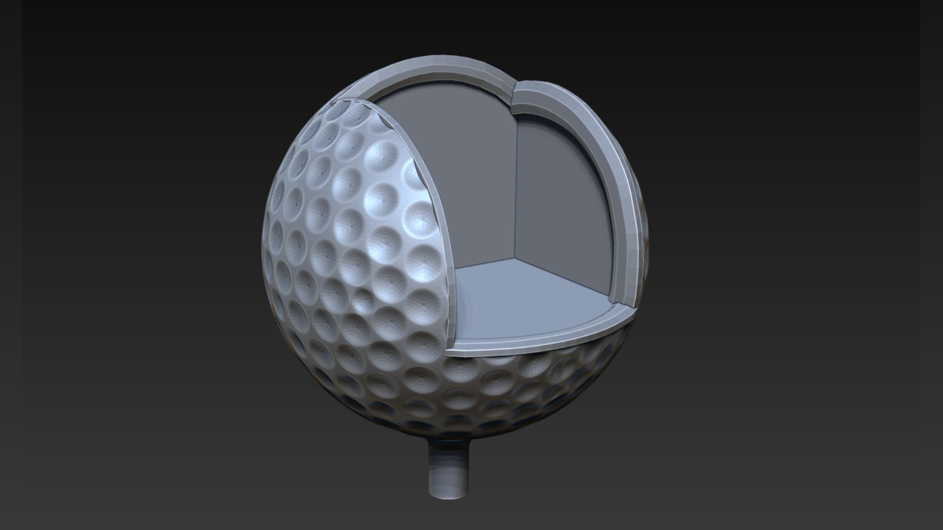 Golf Ball Swing 3D Model - TurboSquid 2212049