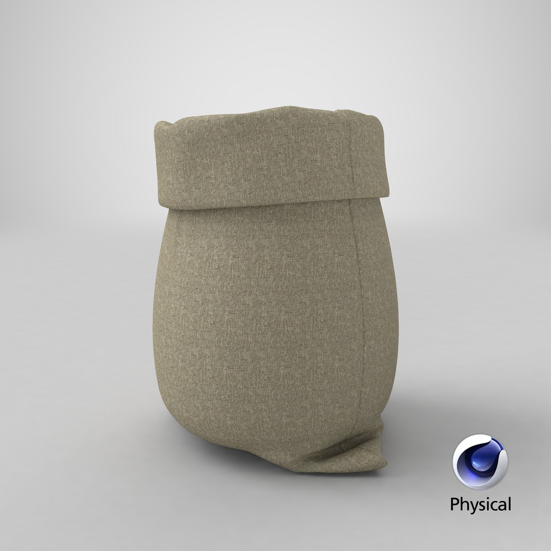 3D Model Sack V12 - TurboSquid 2048635