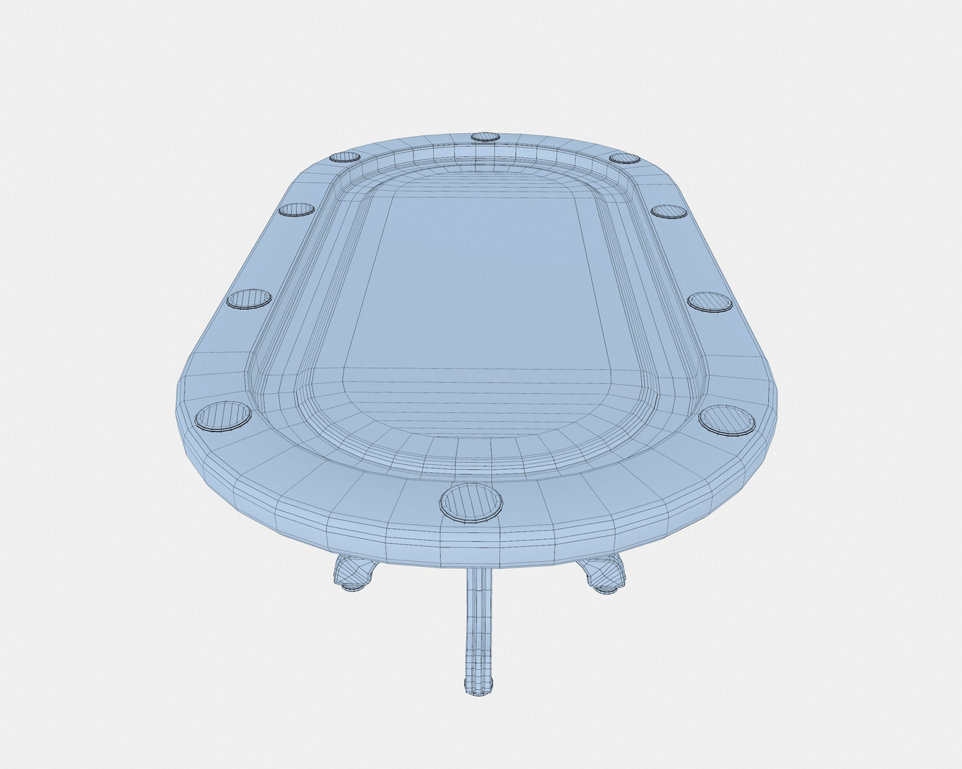3D Elite Poker Table Model - TurboSquid 1271219