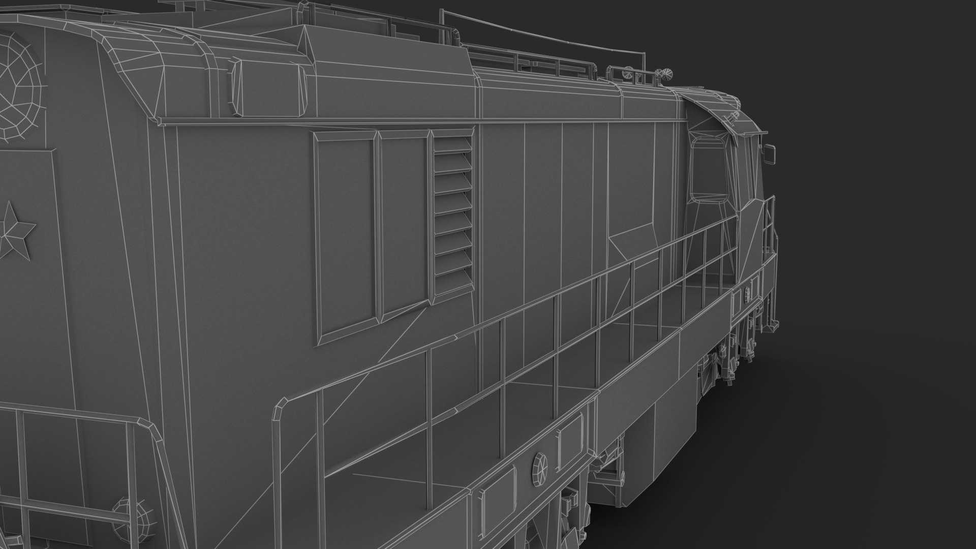 Locomotive CHME3 3D Model - TurboSquid 2063798