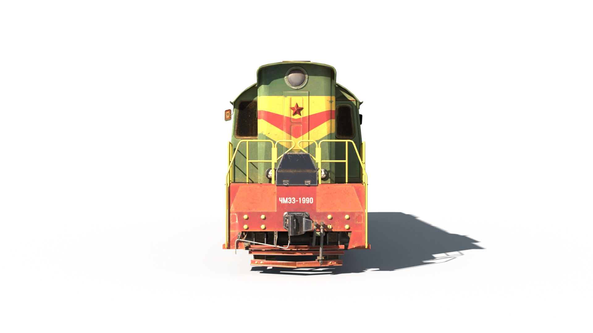 Locomotive CHME3 3D Model - TurboSquid 2063798