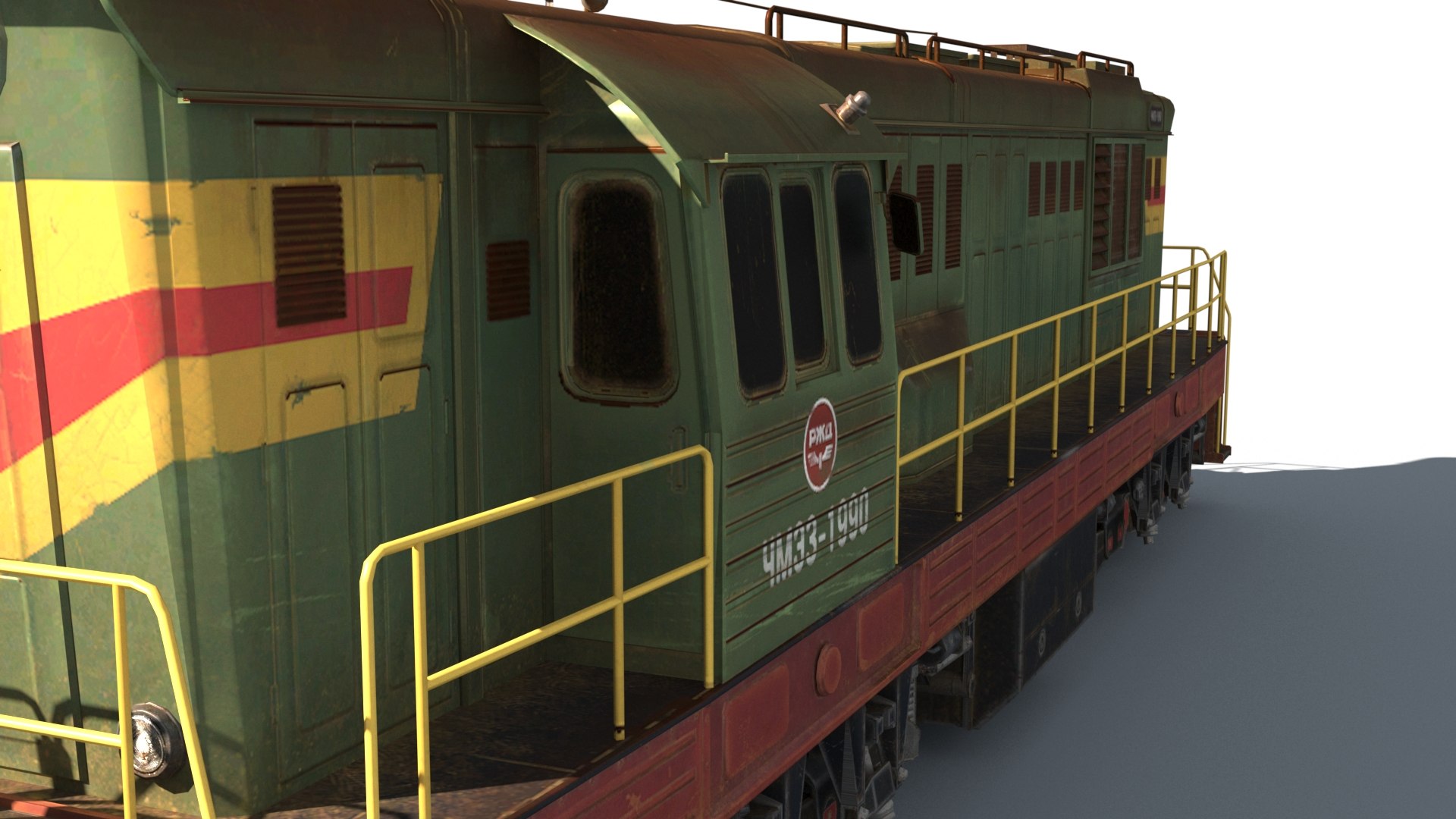 Locomotive CHME3 3D Model - TurboSquid 2063798