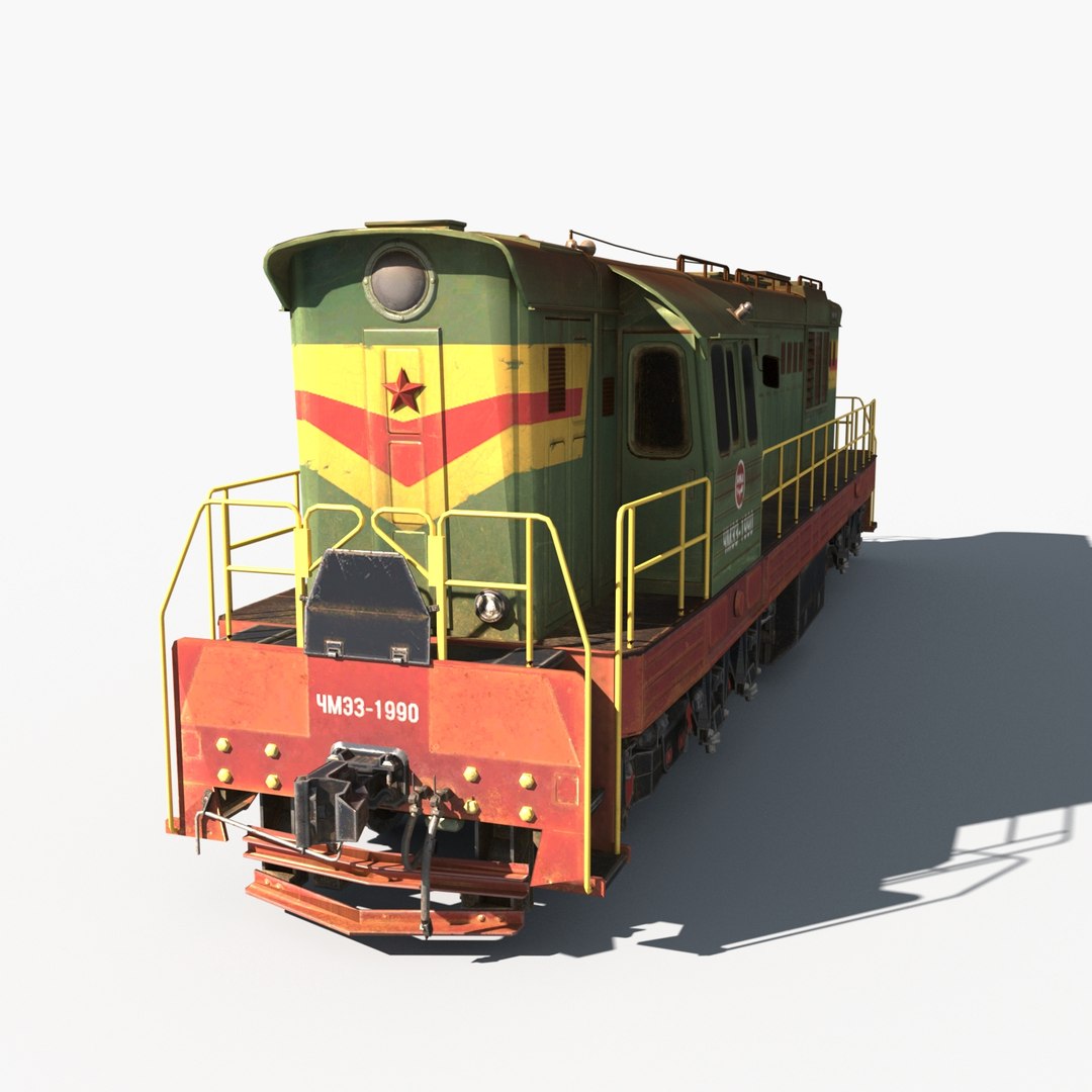 Locomotive CHME3 3D Model - TurboSquid 2063798