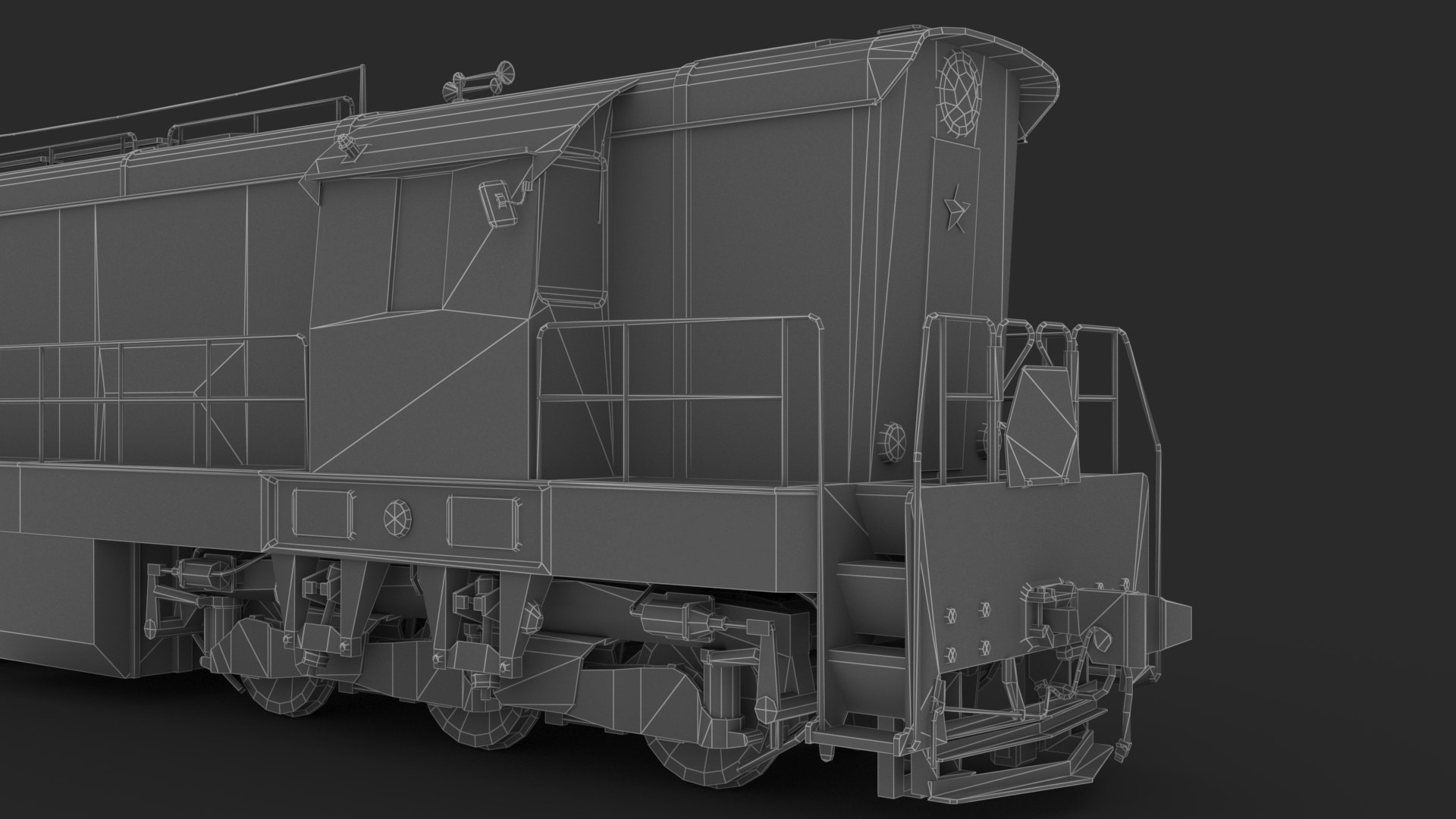 Locomotive CHME3 3D Model - TurboSquid 2063798