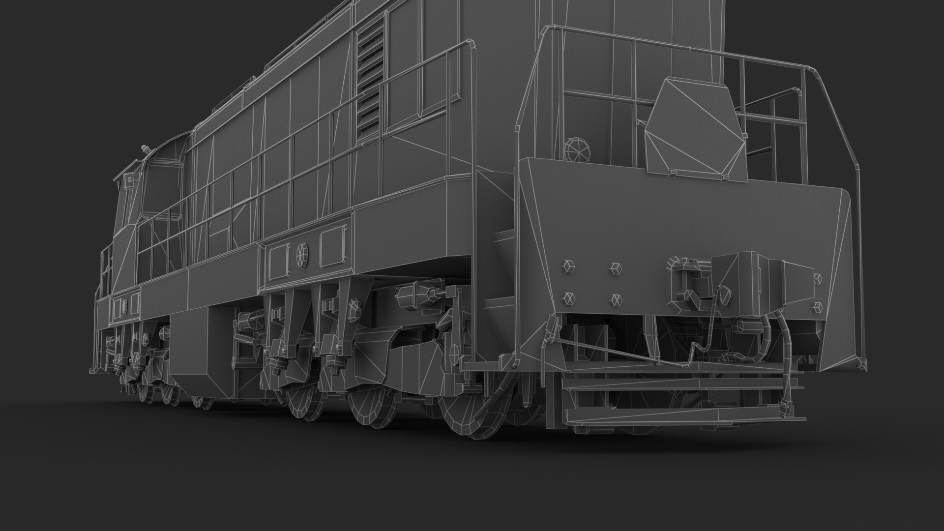 Locomotive CHME3 3D Model - TurboSquid 2063798