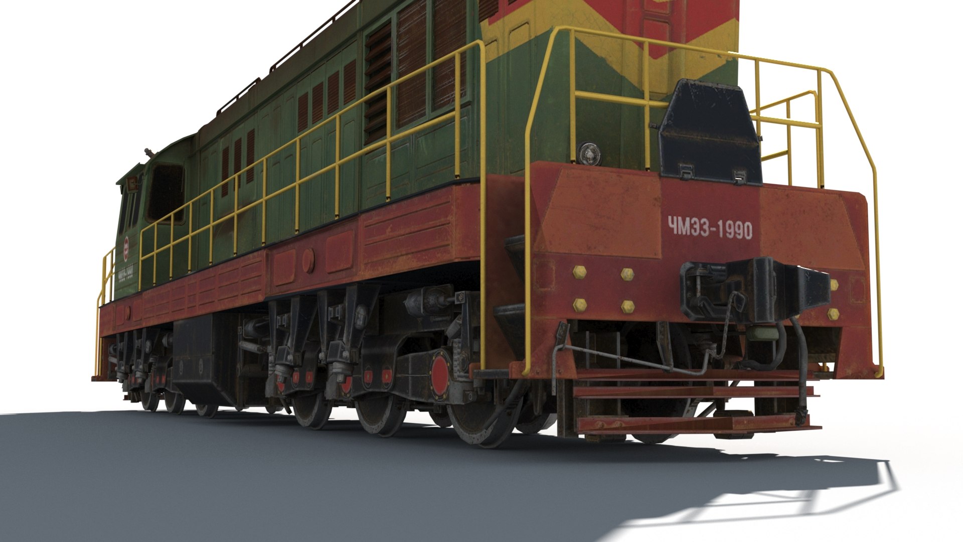 Locomotive CHME3 3D Model - TurboSquid 2063798