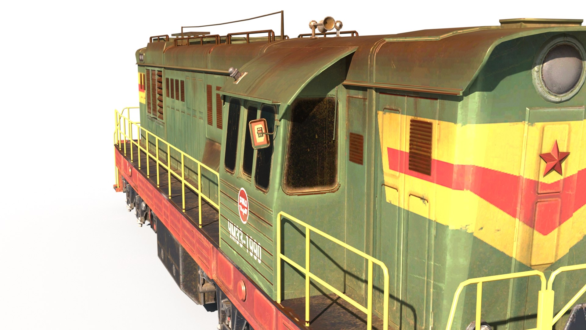 Locomotive CHME3 3D Model - TurboSquid 2063798