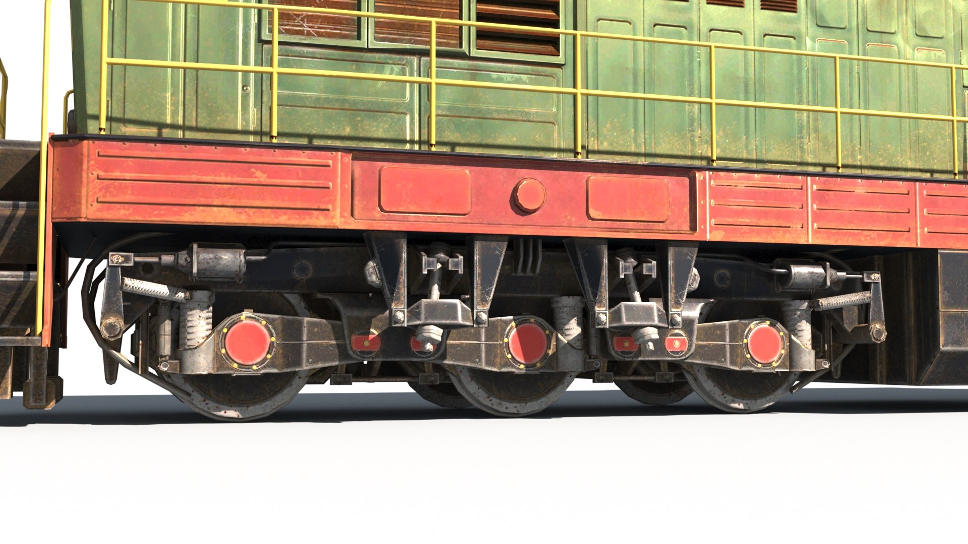 Locomotive CHME3 3D Model - TurboSquid 2063798