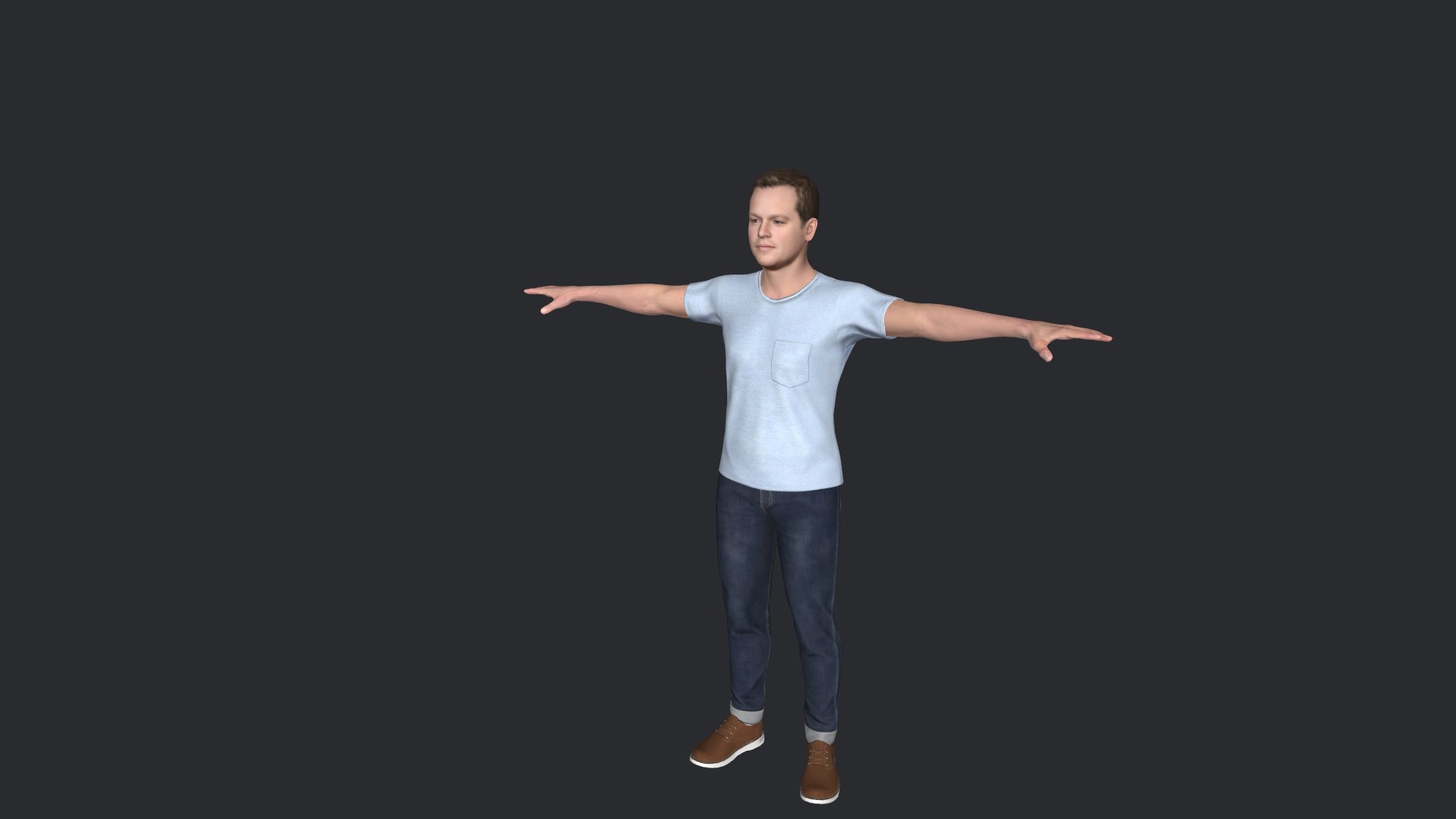 3D Matt Damon Hyper Realistic Full Body Fully Rigged Character ...