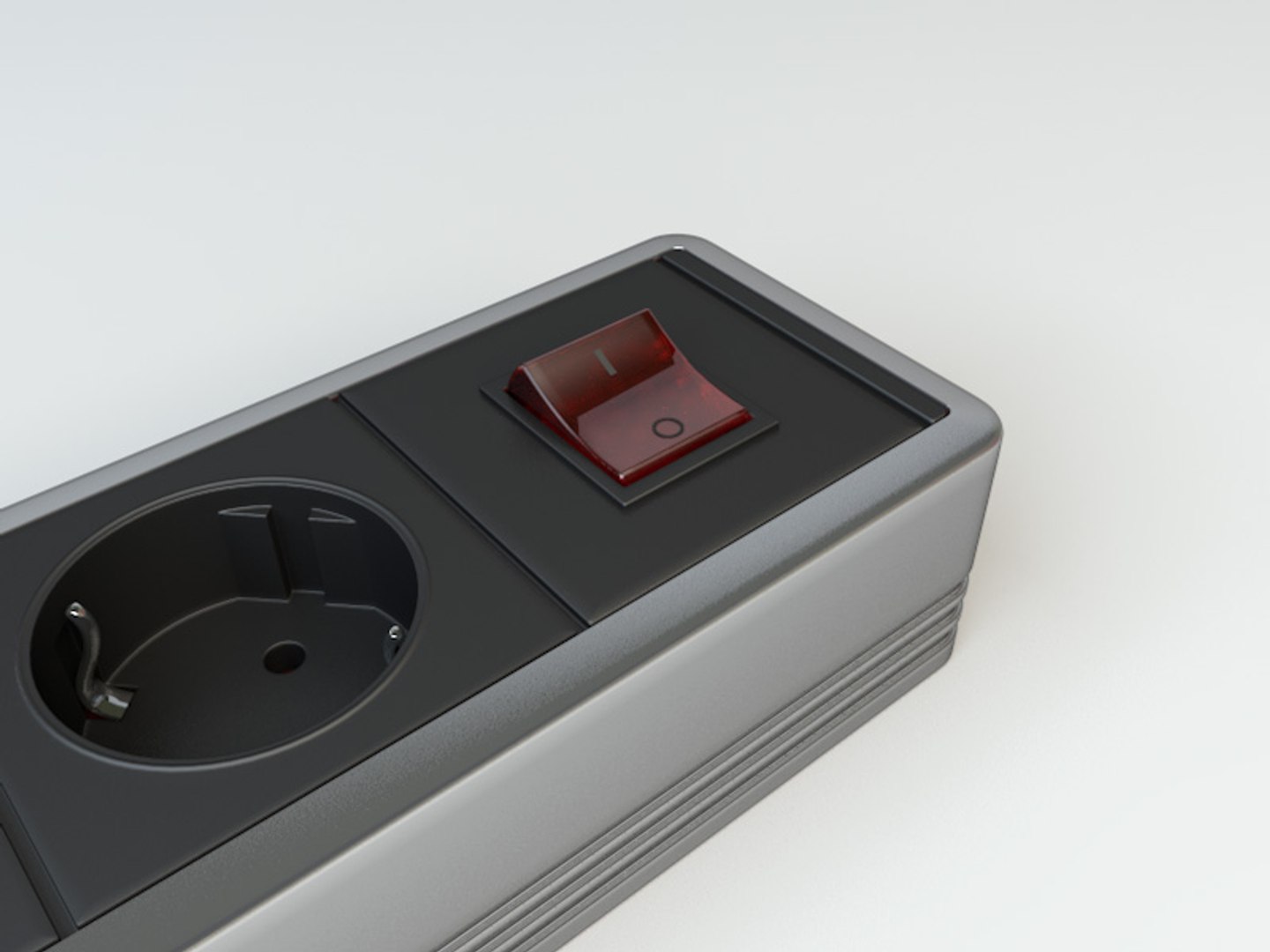 3d Power Strip Model