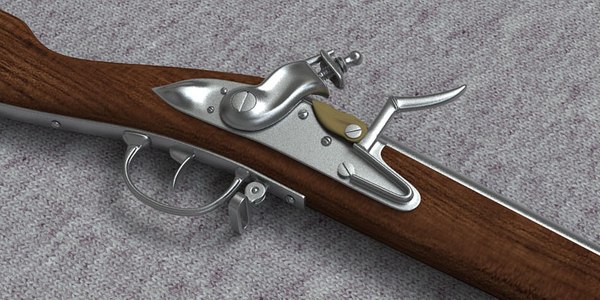 3D Musket Models | TurboSquid