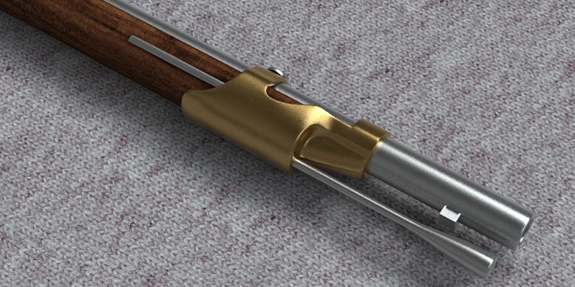 3d Model Musket
