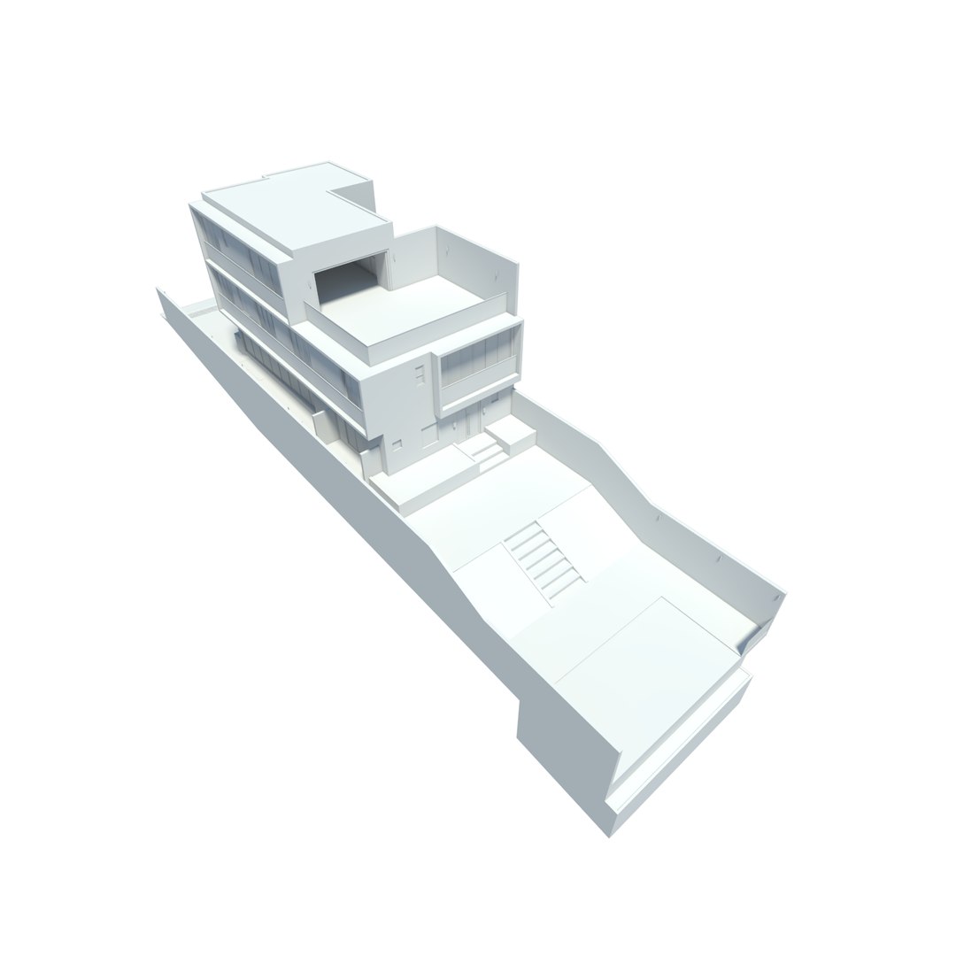 Modern House Model - TurboSquid 1255314