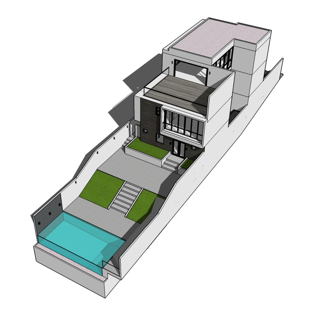 Modern House Model - TurboSquid 1255314