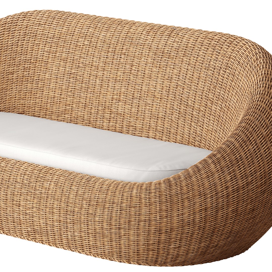 Organic Modern Sofa 3D Model - TurboSquid 2212488