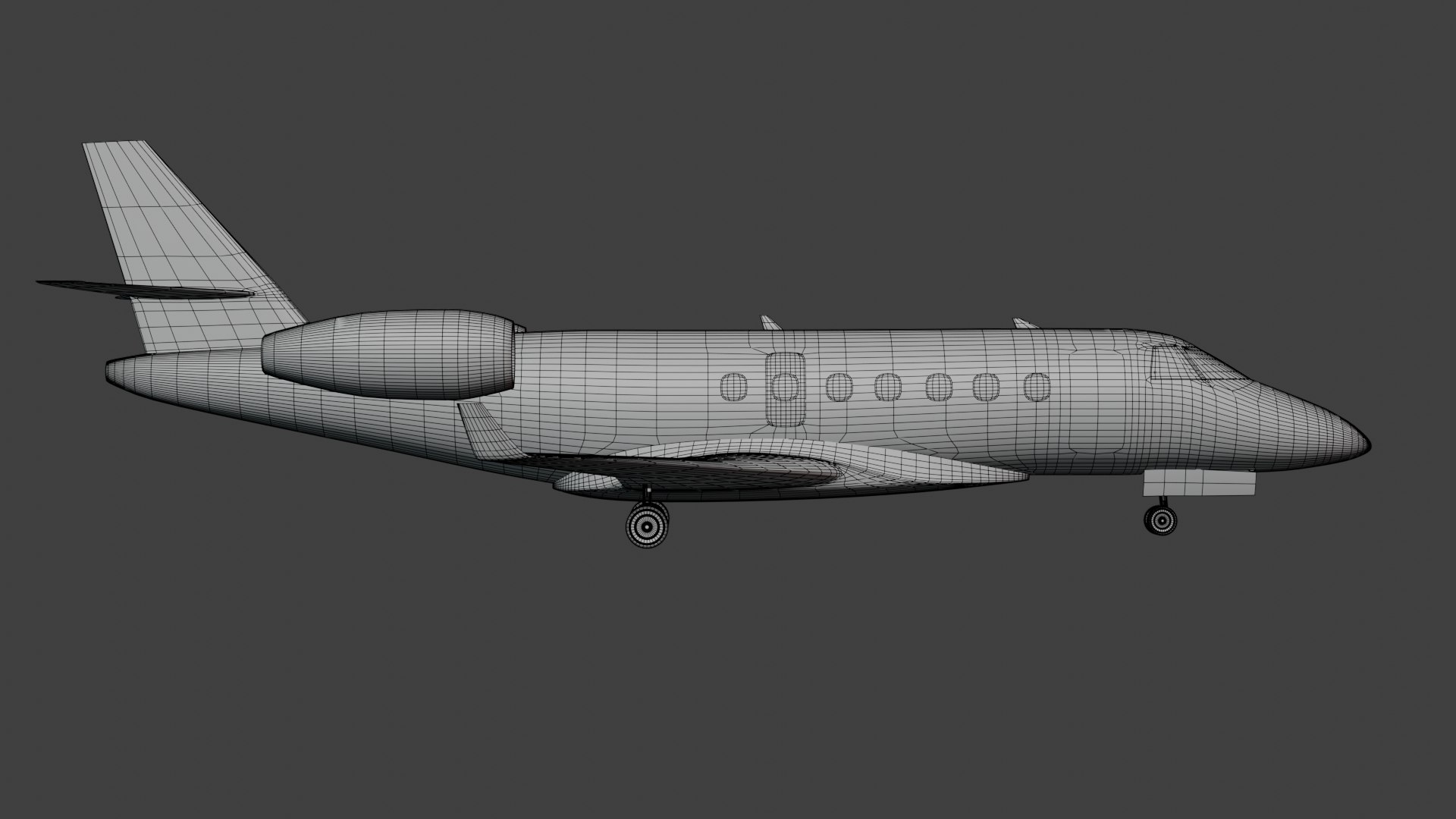 Free 3D Bussines Jet 3d Model By Nikdox Model - TurboSquid 1994988