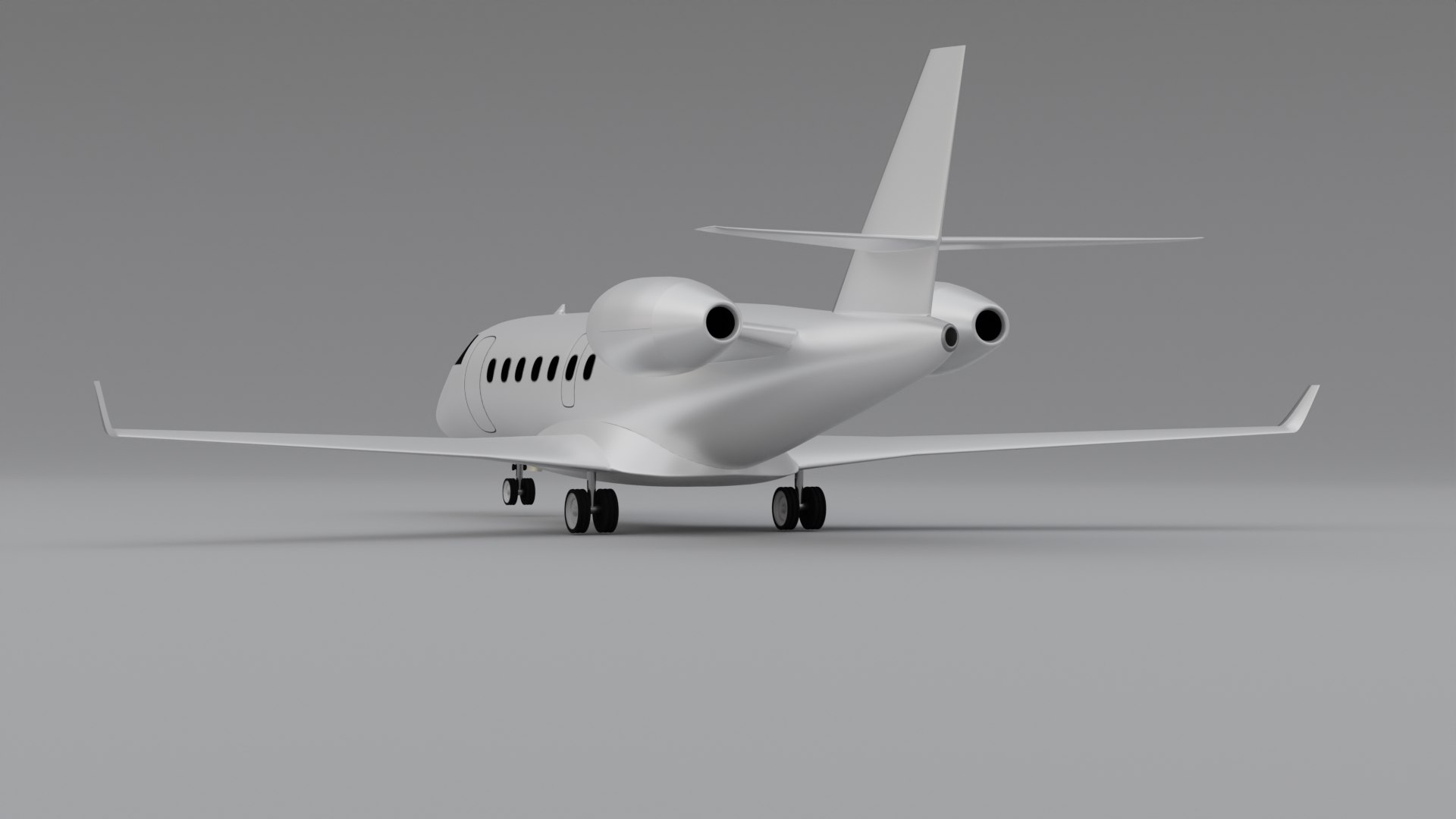 Free 3D Bussines Jet 3d Model By Nikdox Model - TurboSquid 1994988