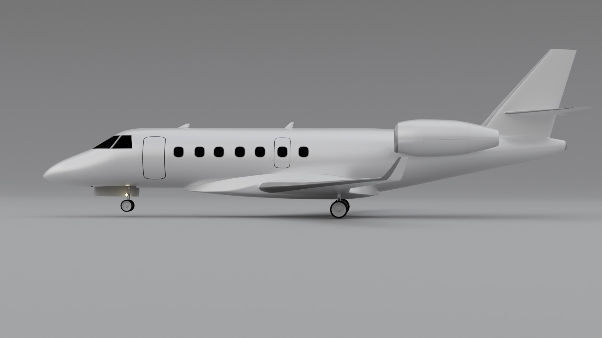Free 3D Bussines Jet 3d Model By Nikdox Model - TurboSquid 1994988