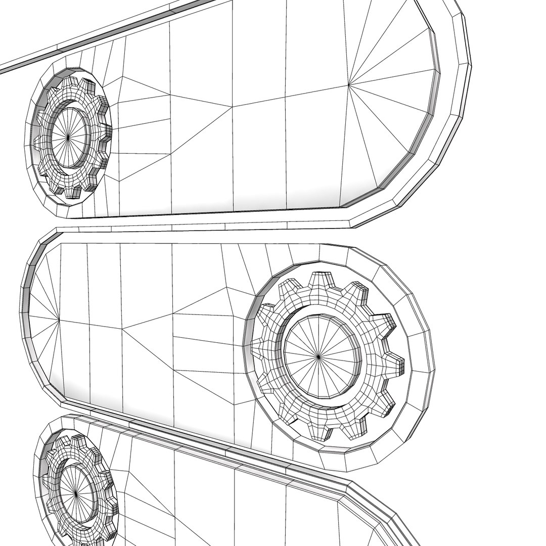 3d Max Mechanical Machine Gears